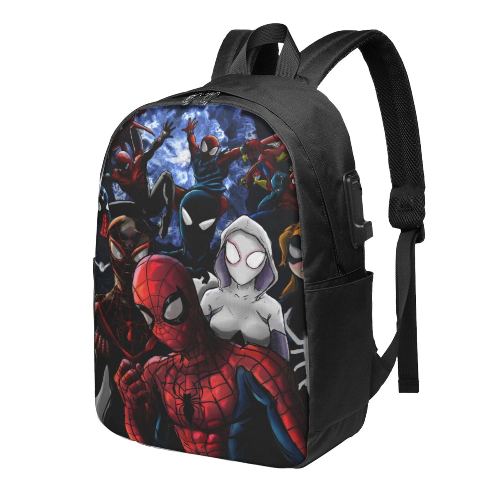 Spider Man Backpack Fashion Travel Backpack Laptop Backpack 17 Inch ...