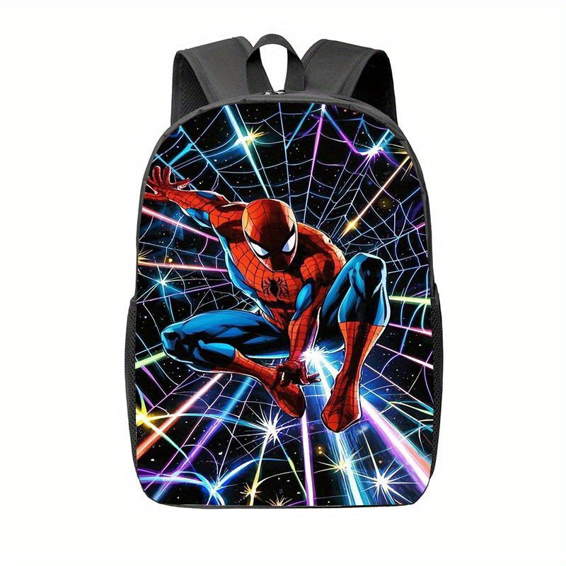 Spider-Man Backpack Notebook Laptop Bags For Men Women Adults Trip Book ...