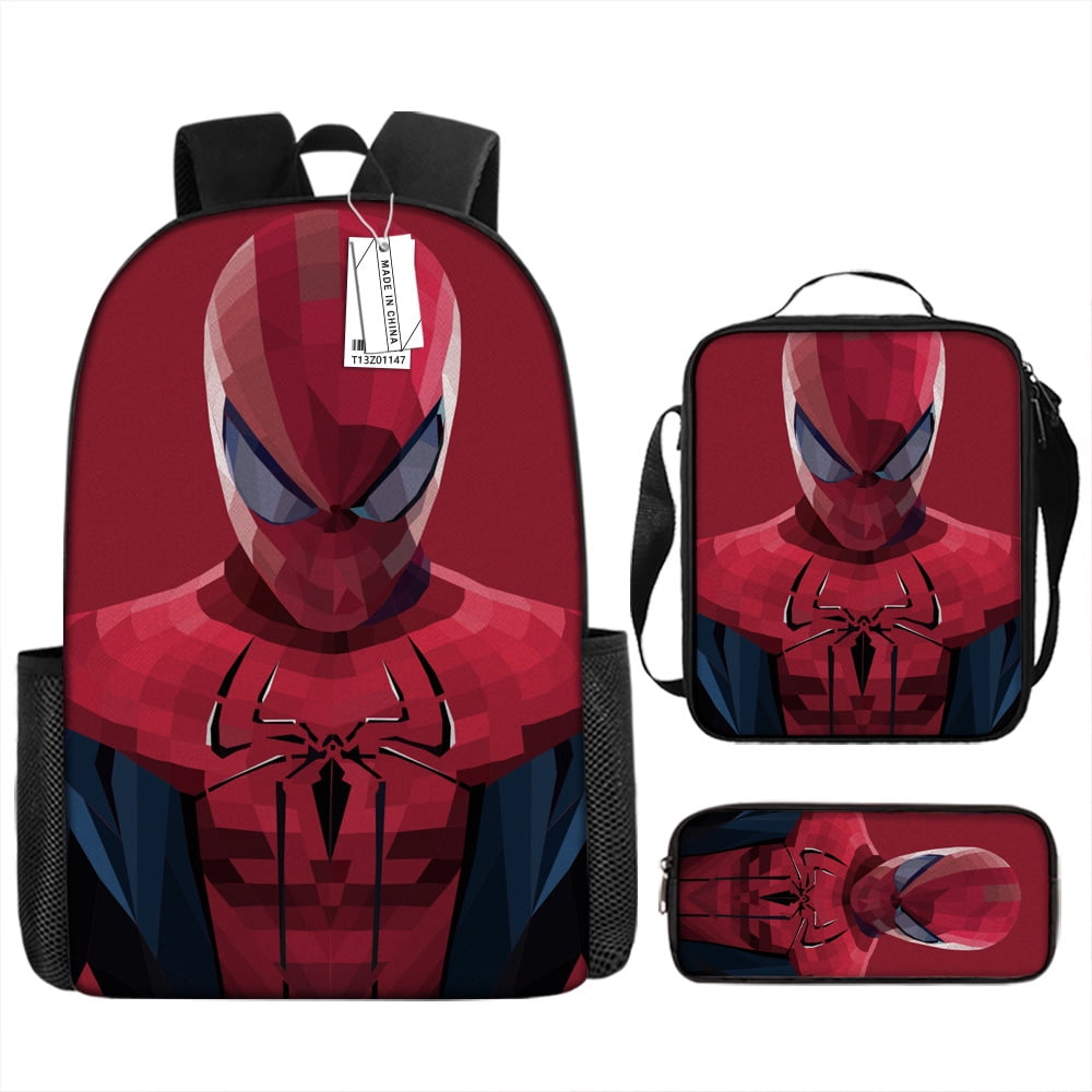 Spider-Man Backpack,Personalized 3d Print Laptop Backpack Lightweight ...