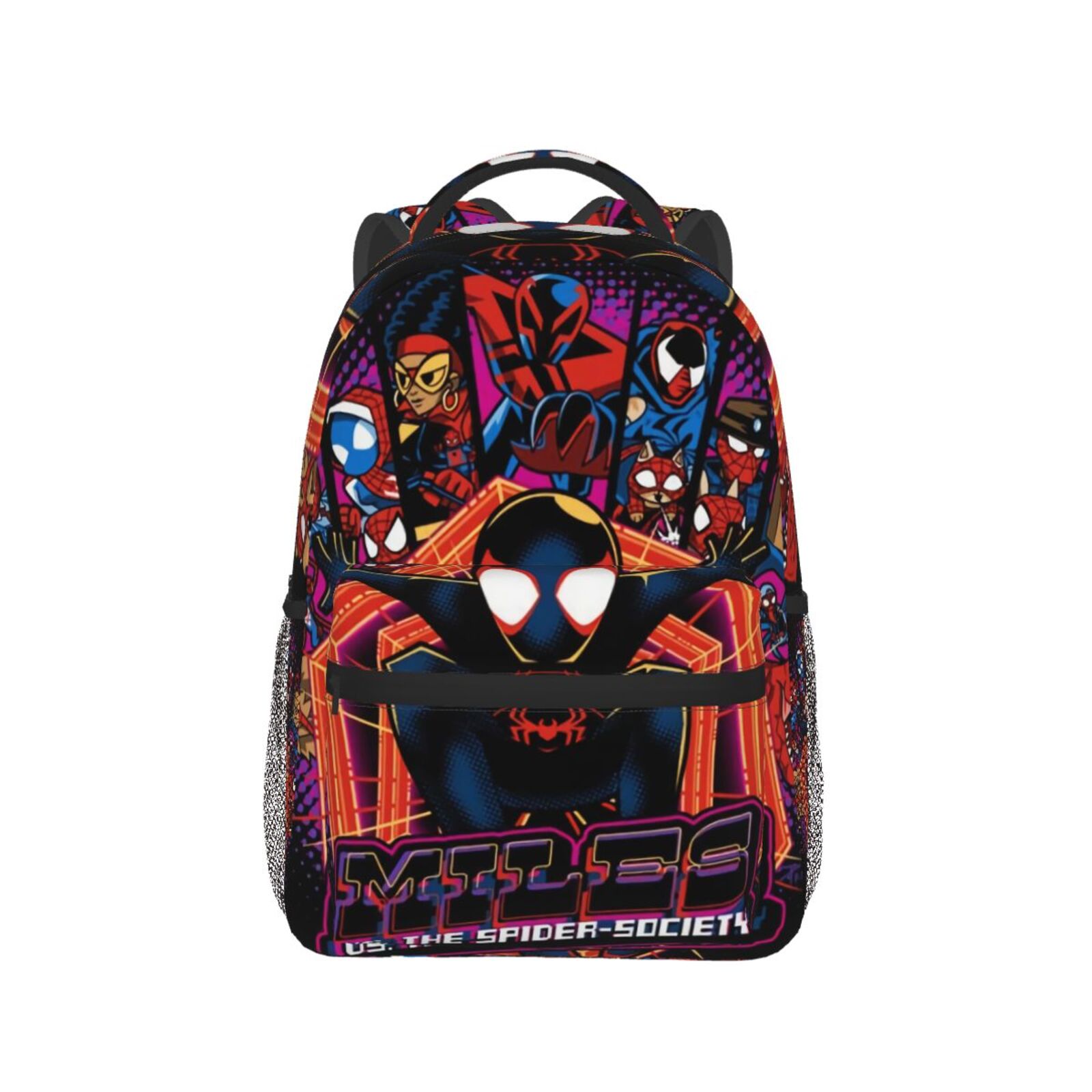 Spider-Man Backpack,Polyester Travel Backpack for Women Men Durable ...