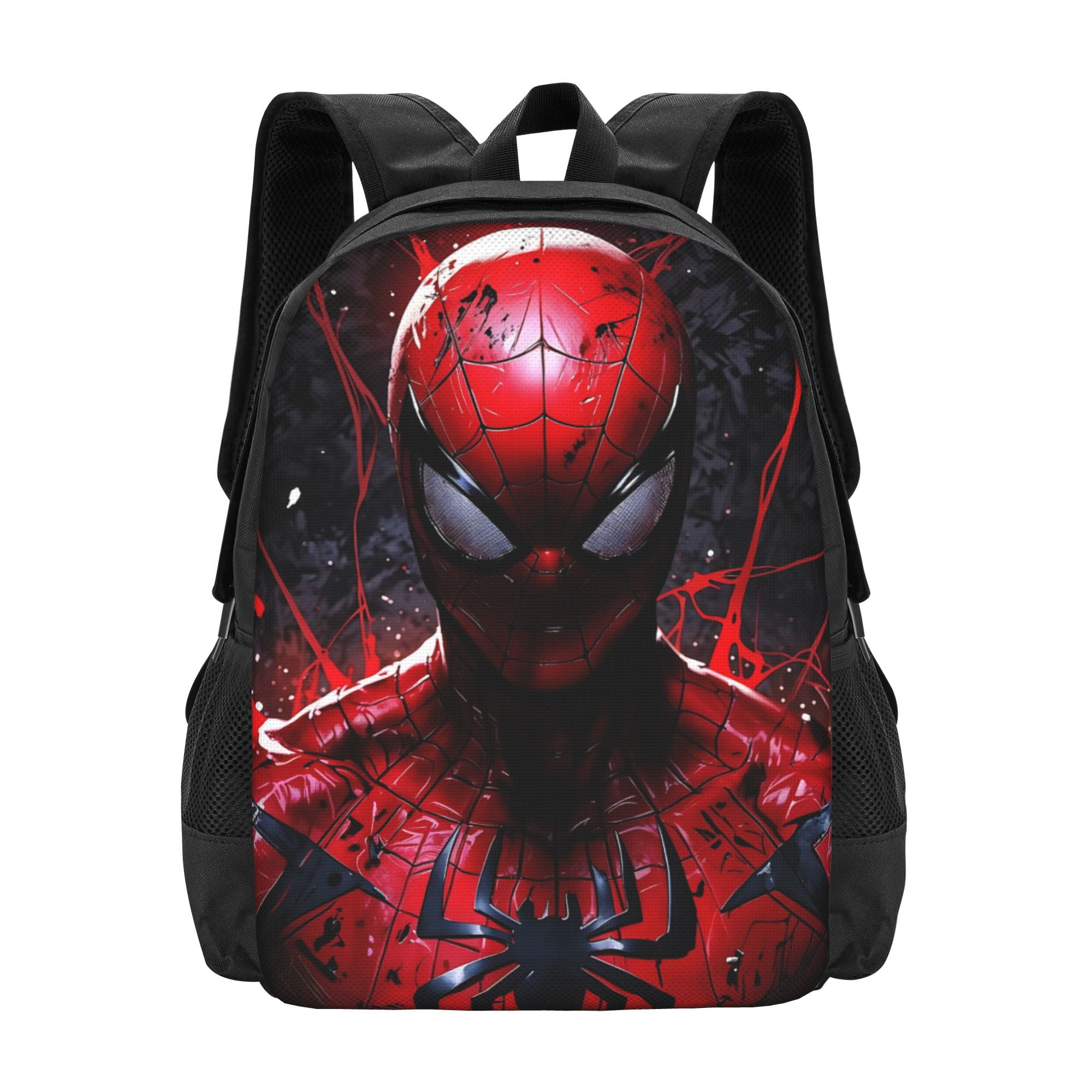 Spider Man Backpacks for Men Women Book Bag Travel Hiking Camping Work ...
