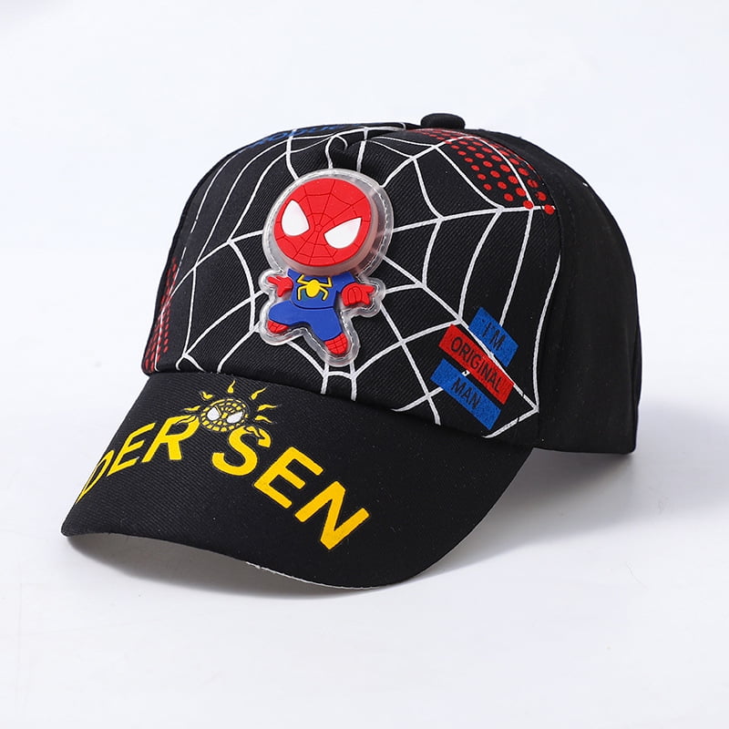 Spider-Man Baseball Cap Four Seasons Fashion Breathable Men's and Women ...