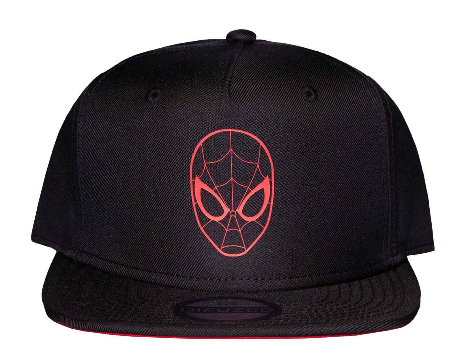 Spider-Man Baseball Cap Mask new Official Black Snapback - Walmart.com