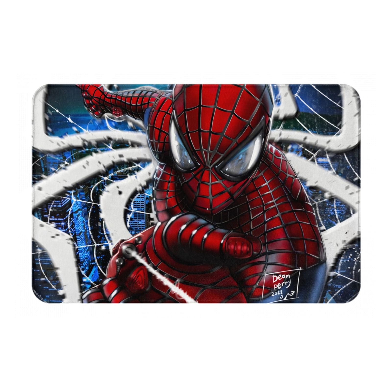 Spider-Man Bathroom Rugs 24x16In,Christmas Door Mat,Extra Soft ...