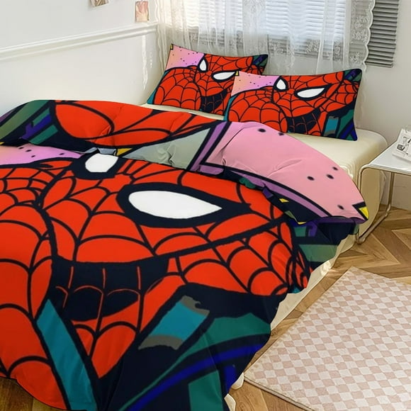Spiderman Queen Bedding Set