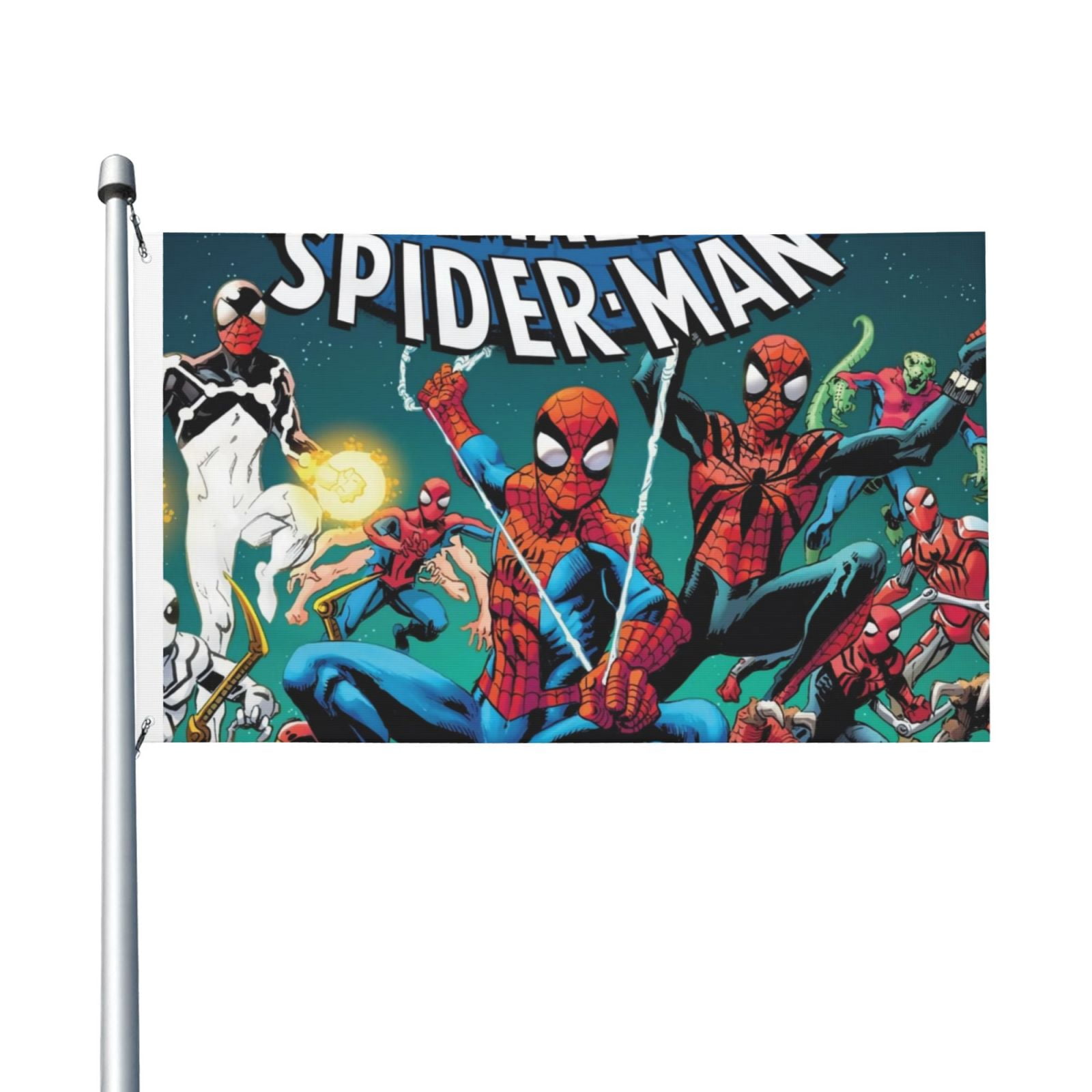 Spider-Man - Beyond Amazing,Spiderverse 3x5ft Face Flag Fade Proof ...
