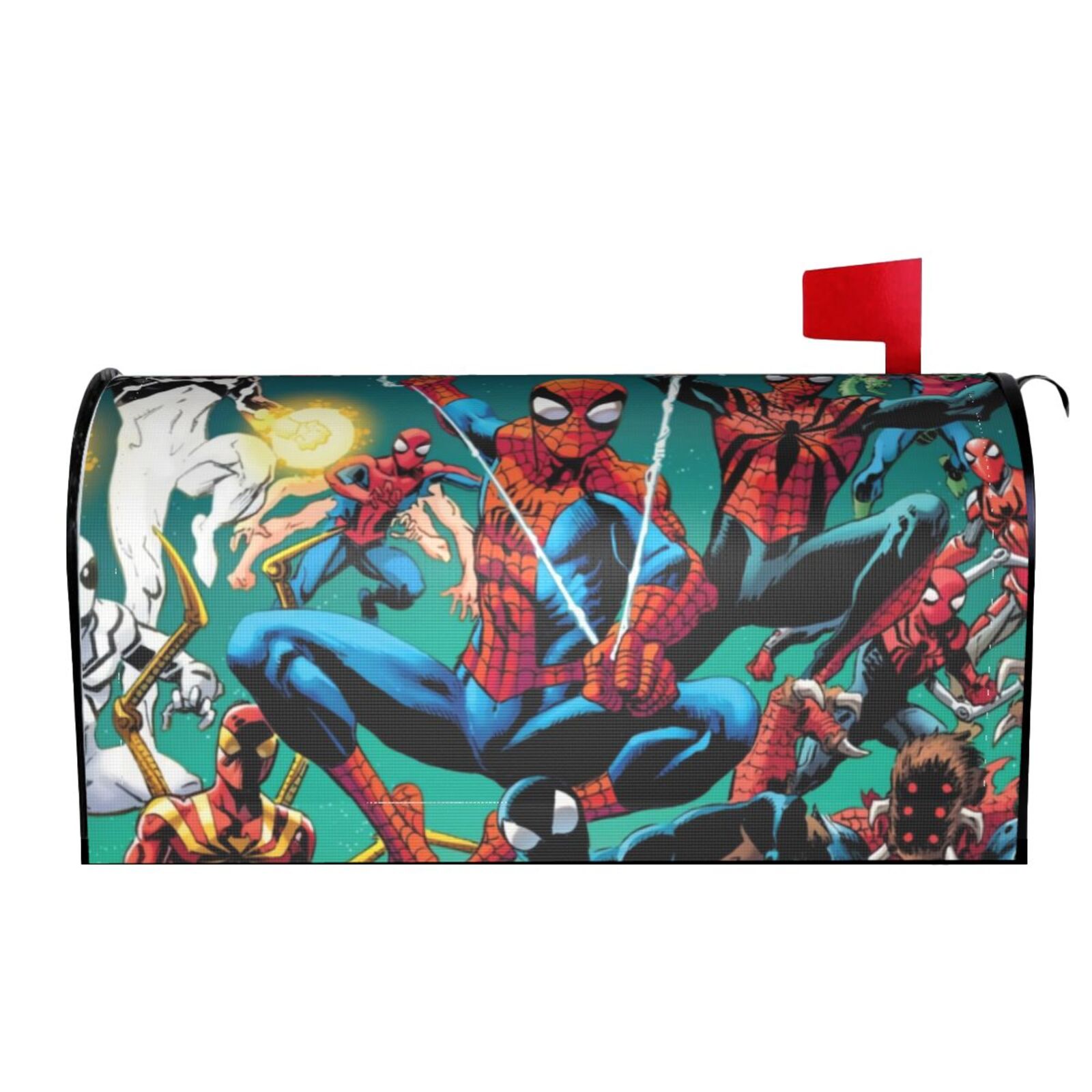 Spider-Man - Beyond Amazing,Spiderverse Cartoon Character Mailbox Cover ...