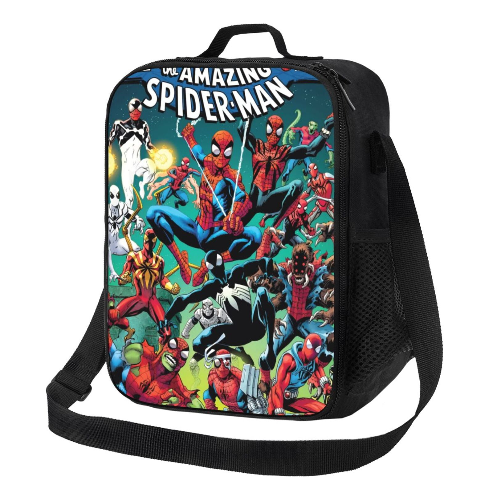 Spider-Man - Beyond Amazing,Spiderverse Crossbody Lunch Bag Portable ...