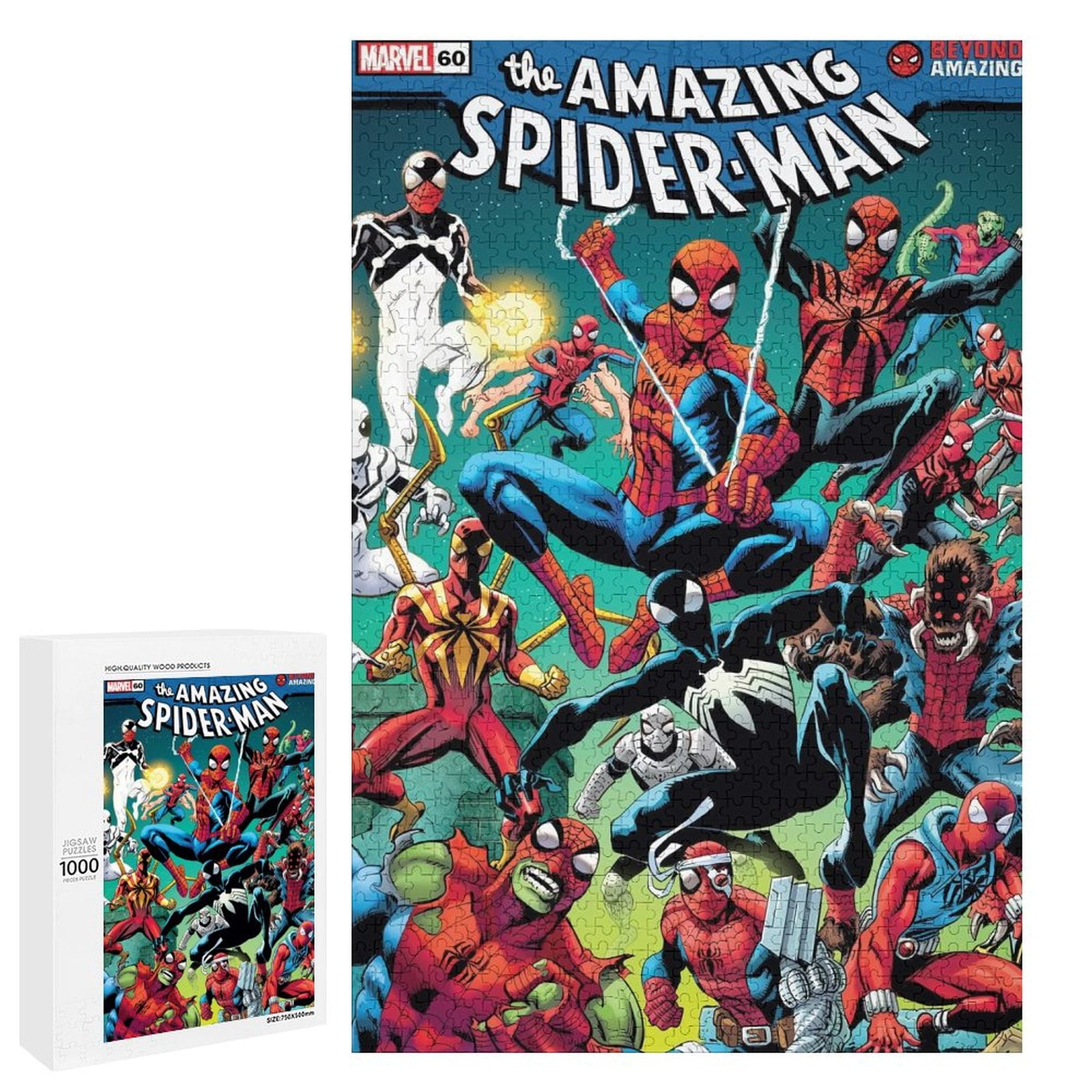Spider-Man - Beyond Amazing,Spiderverse Puzzles- 1000 Piece Jigsaw ...