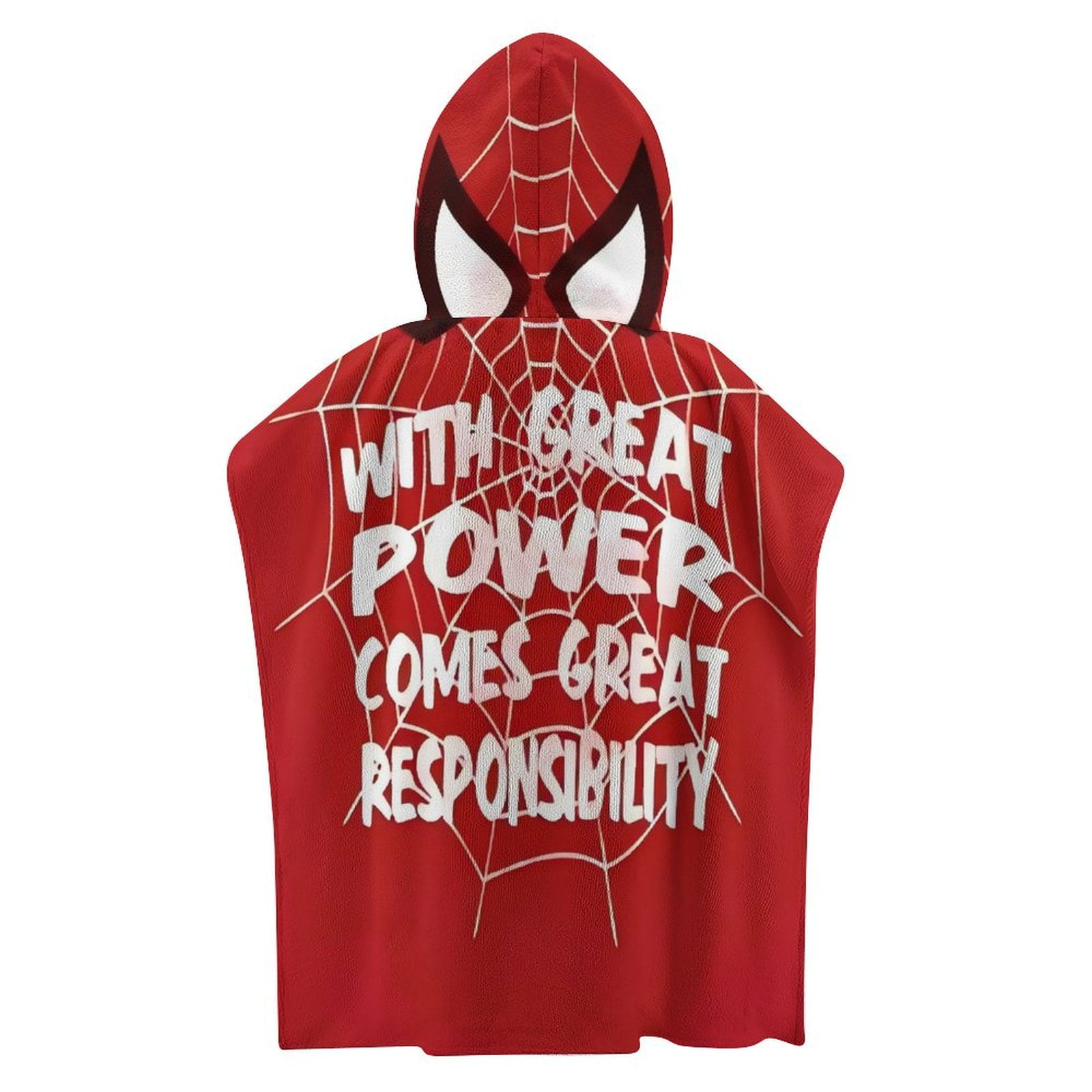 Spider-Man Beyond The Spider-Verse Kids Bath Hooded Towel Wrap Suitable ...