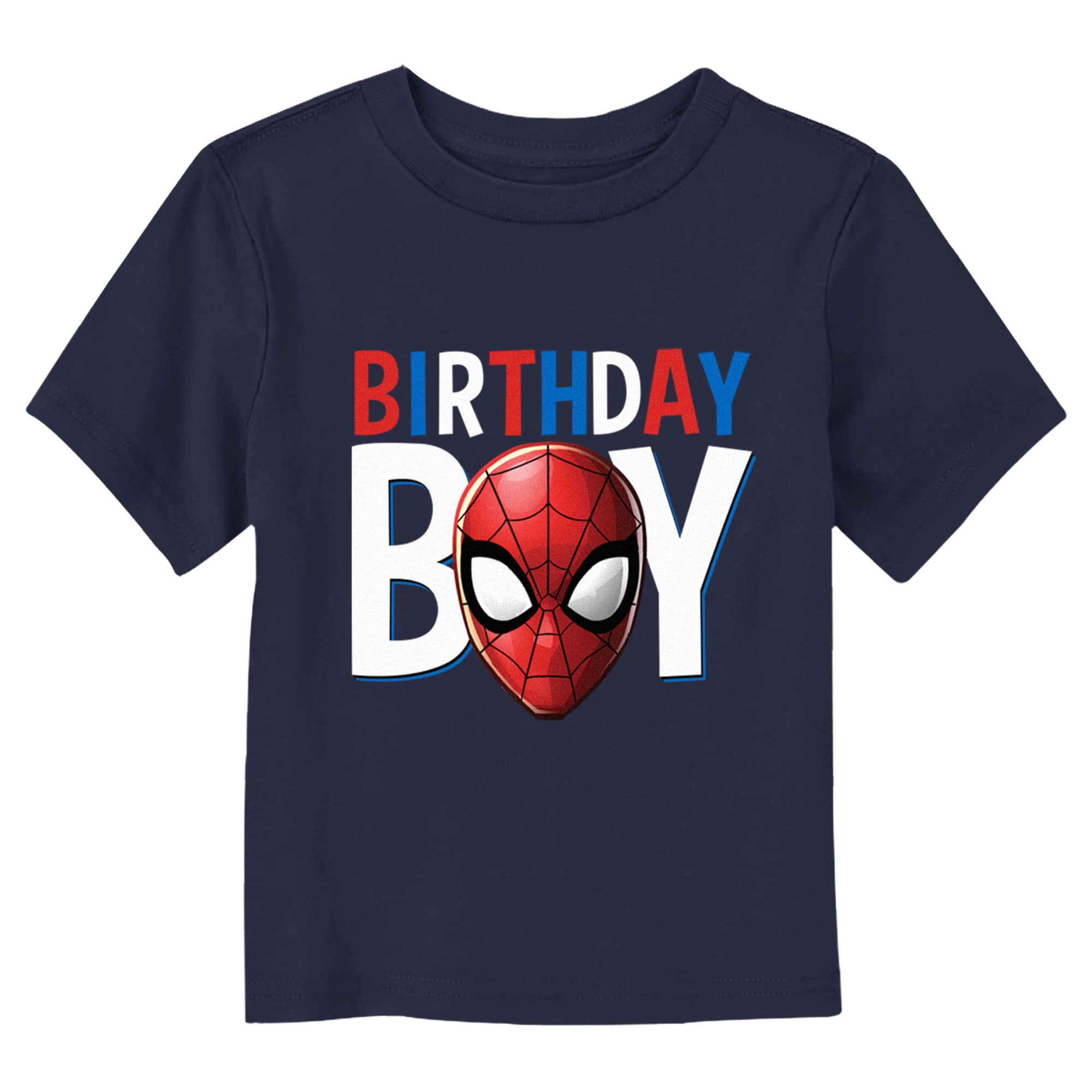 Spider-Man Birthday Boy Spidey Graphic T-Shirt - Walmart.com