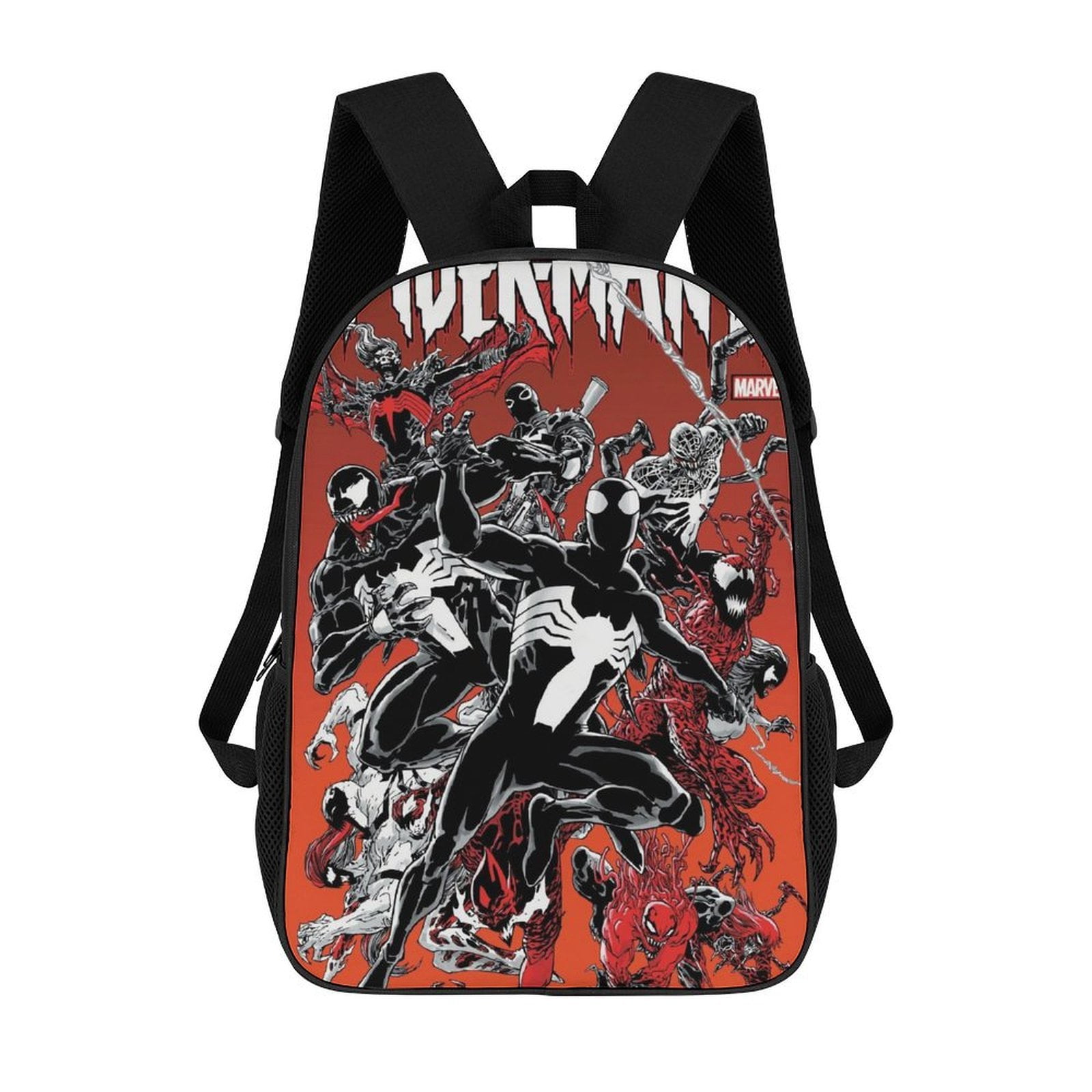 Spider-Man Black Suit Blood Backpack Travel Bag for Men & Women ...