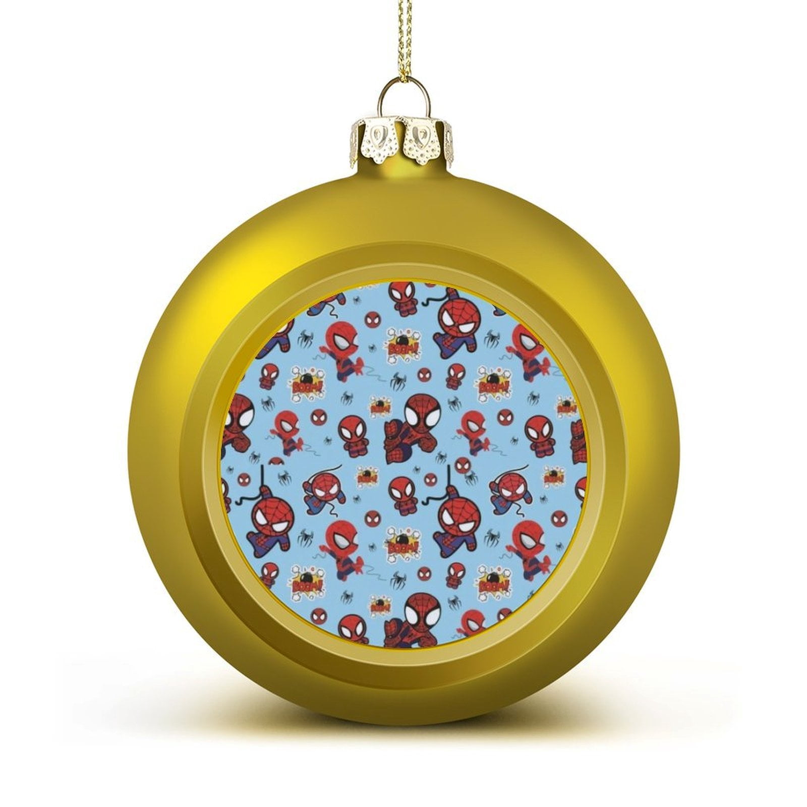 Spider-Man Boom Christmas Large Ball Ornaments for Tree Decorations ...