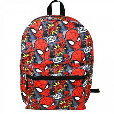 Spiderman Marvel 16" Backpack with Detachable Lunch Box - Walmart.com