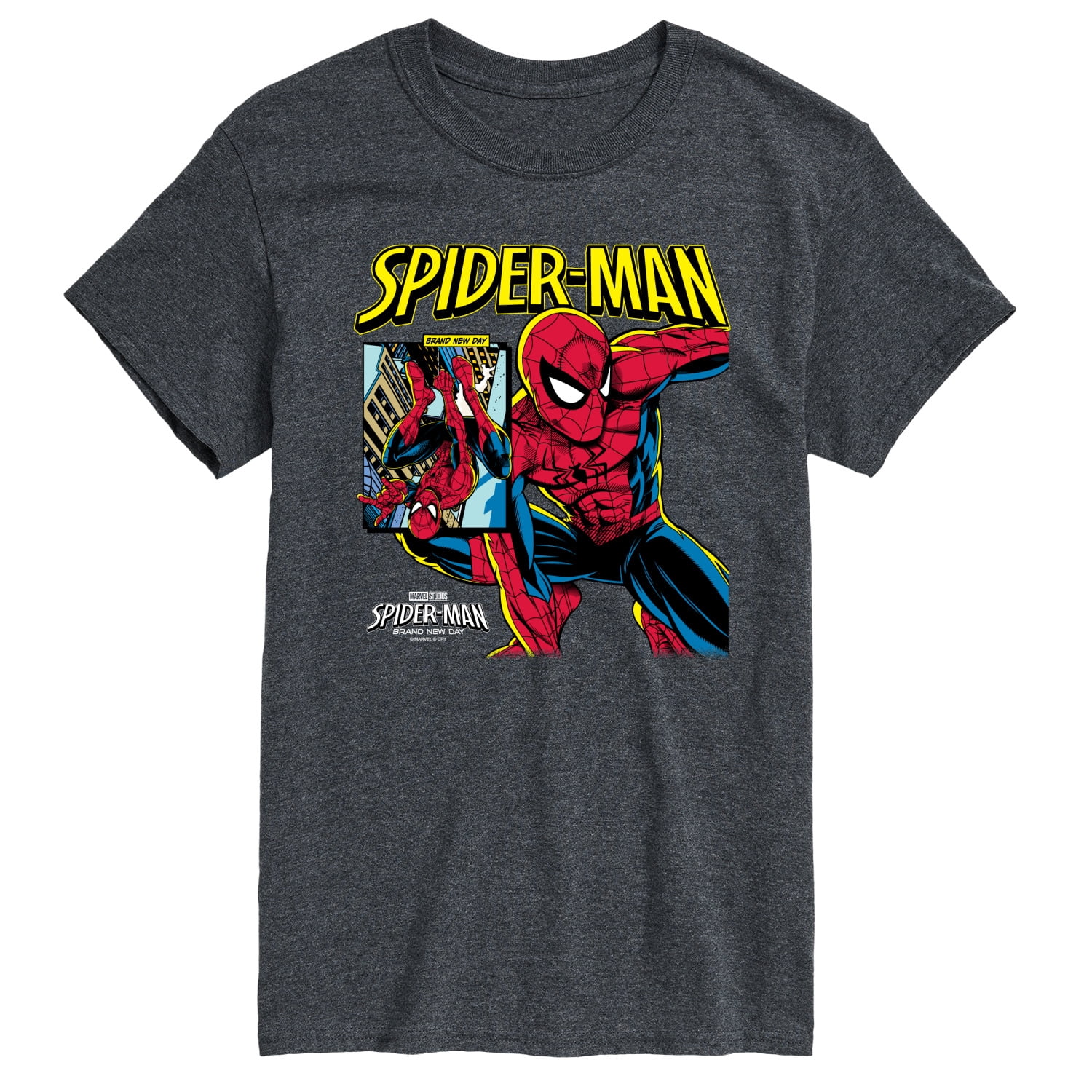 Spider-Man: Brand New Day - Comic Cover - Men's Short Sleeve Graphic T ...