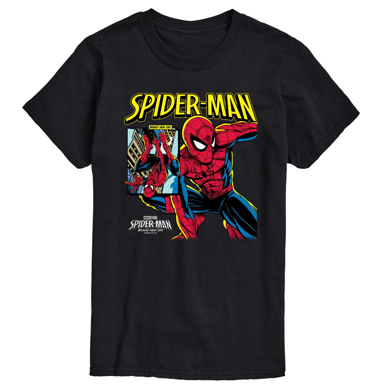 Spider-Man: Brand New Day - Comic Cover - Men's Short Sleeve Graphic T ...
