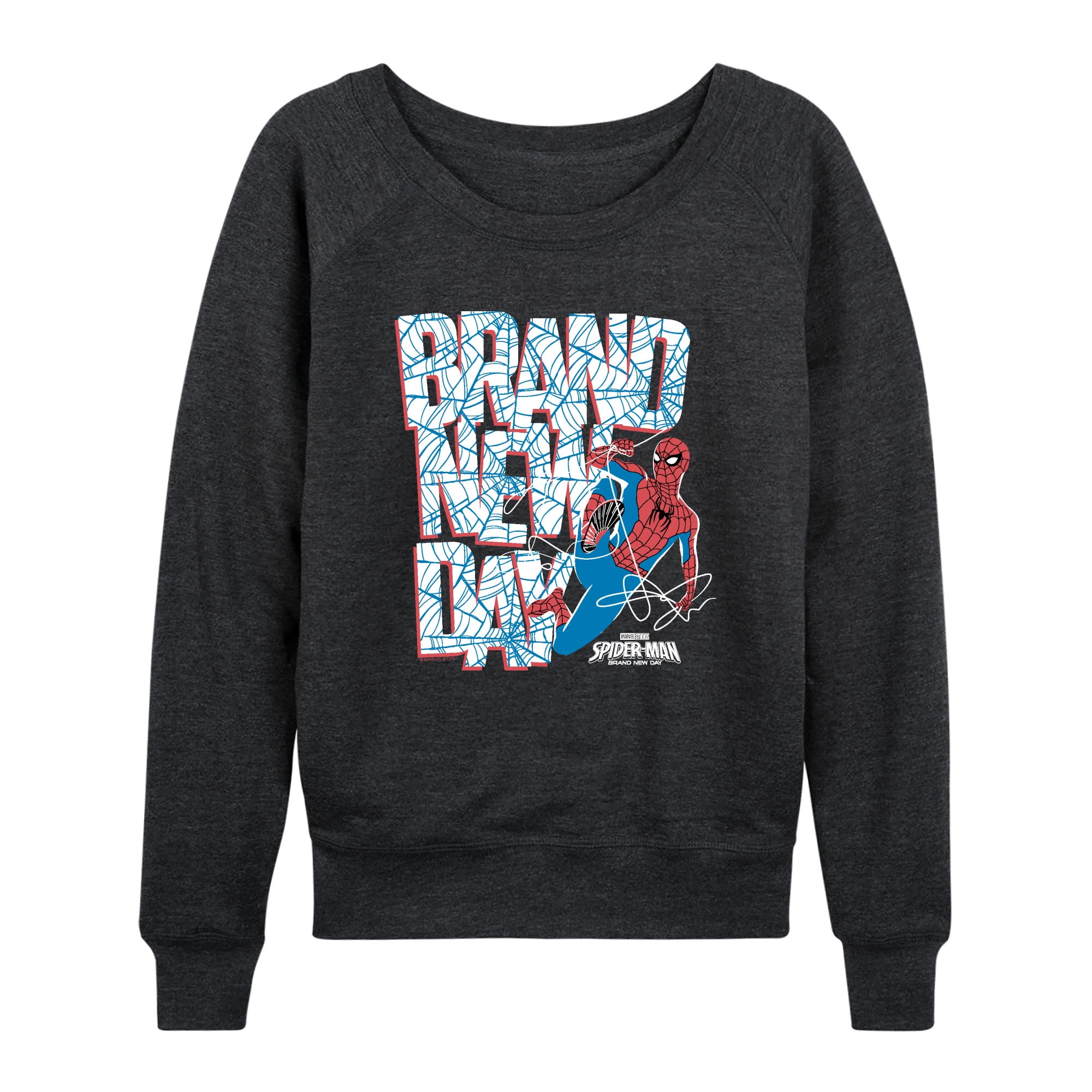 Spider-Man: Brand New Day - Web - Women's French Terry Long Sleeve ...