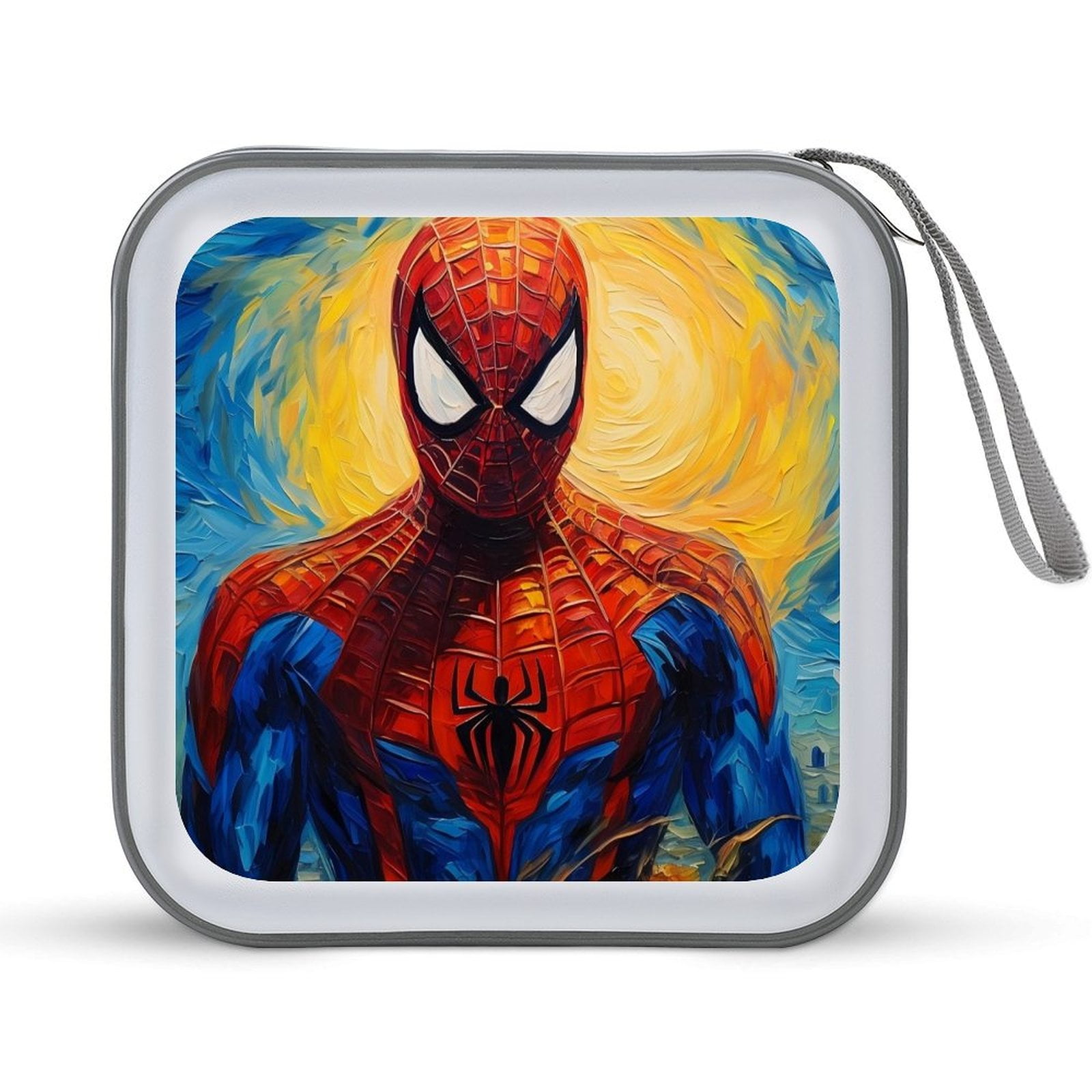 Spider-Man CD Case, 40 Capacity VCD/DVD Case Holders Wallet Hard ...