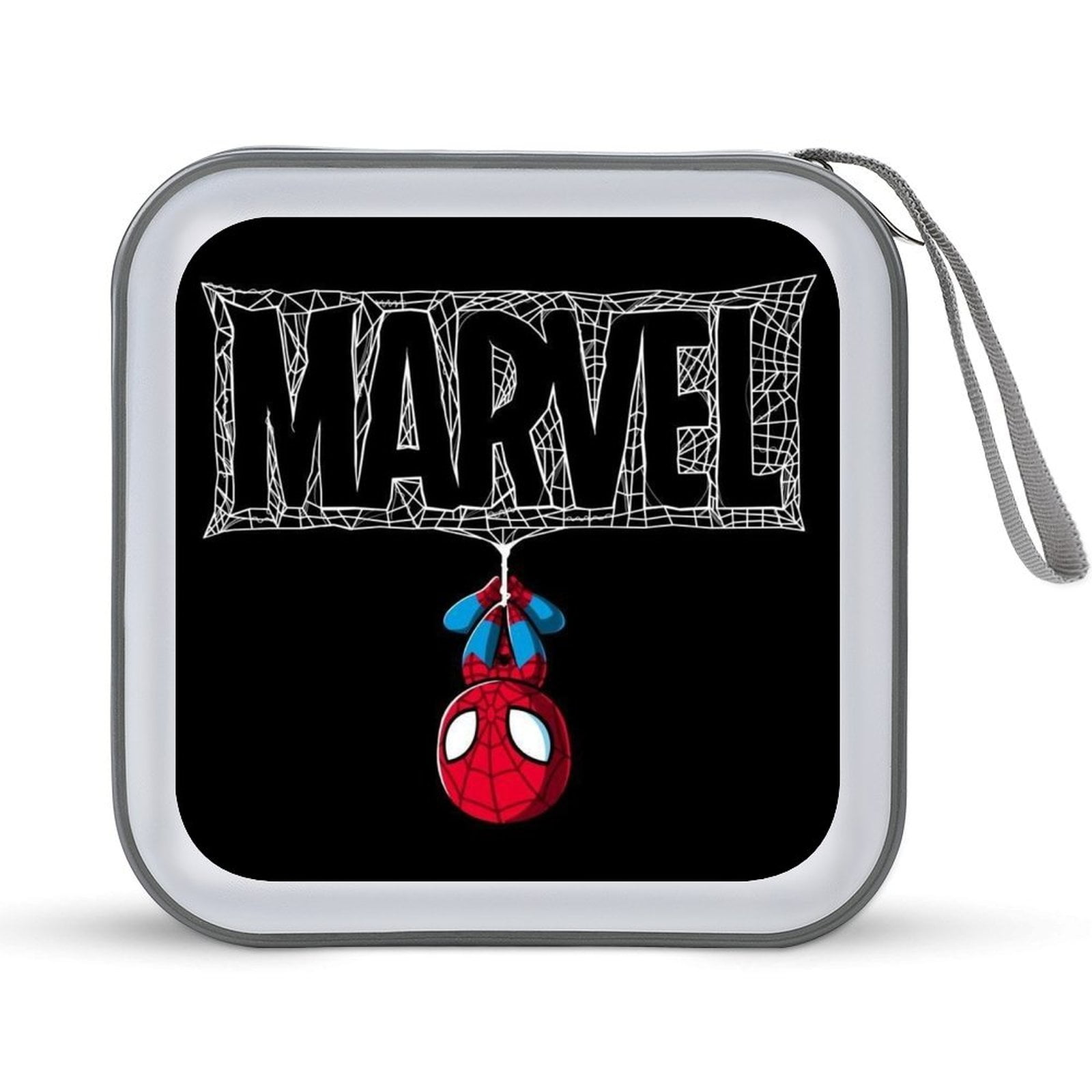 Spider-Man CD Case, 40 Capacity VCD/DVD Case Holders Wallet Hard ...