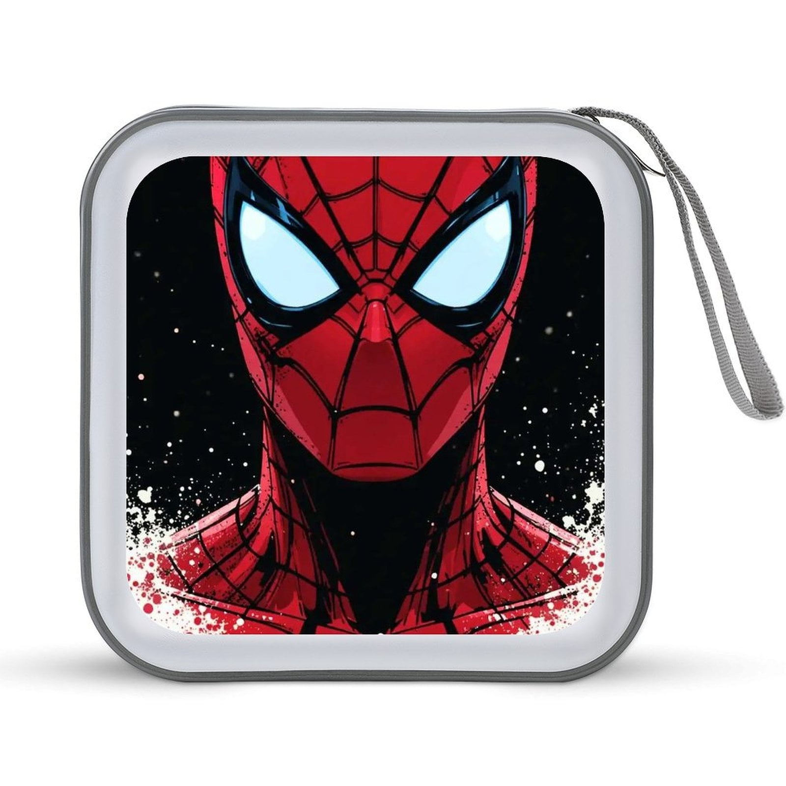 Spider-Man CD Case, 40 Capacity VCD/DVD Case Holders Wallet Hard ...
