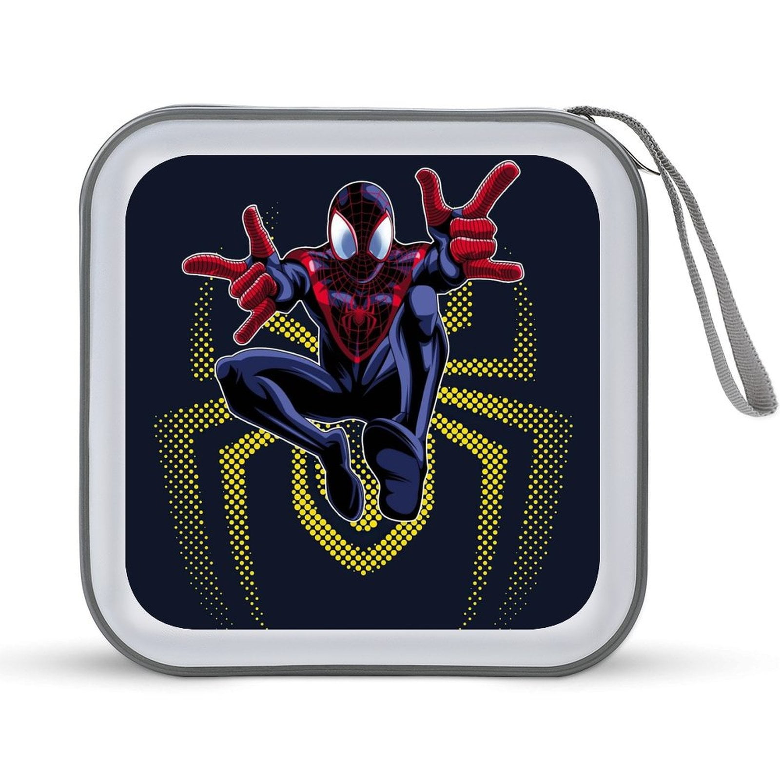 Spider-Man CD Case, 40 Capacity VCD/DVD Case Holders Wallet Hard ...