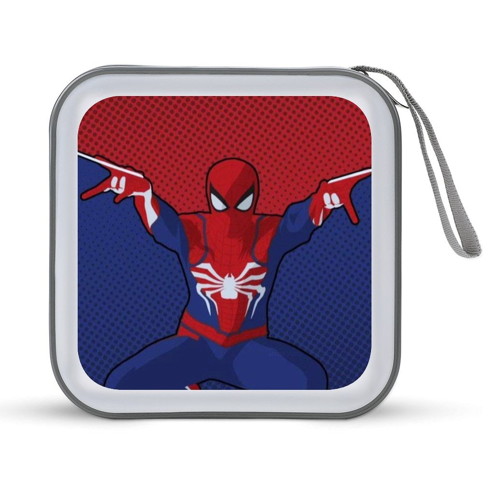 Spider-Man CD Case, 40 Capacity VCD/DVD Case Holders Wallet Hard ...