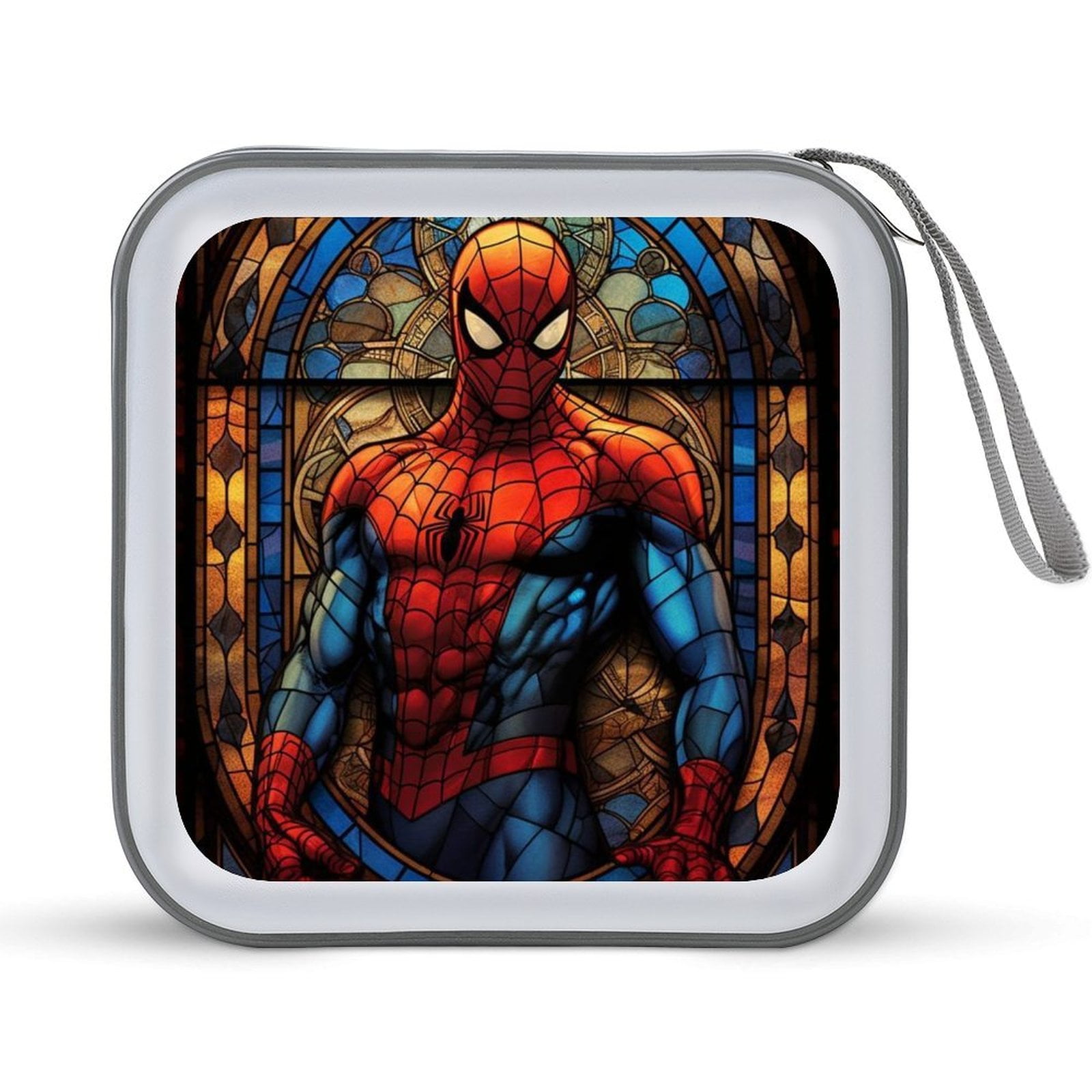 Spider-Man CD Case, 40 Capacity VCD/DVD Case Holders Wallet Hard ...