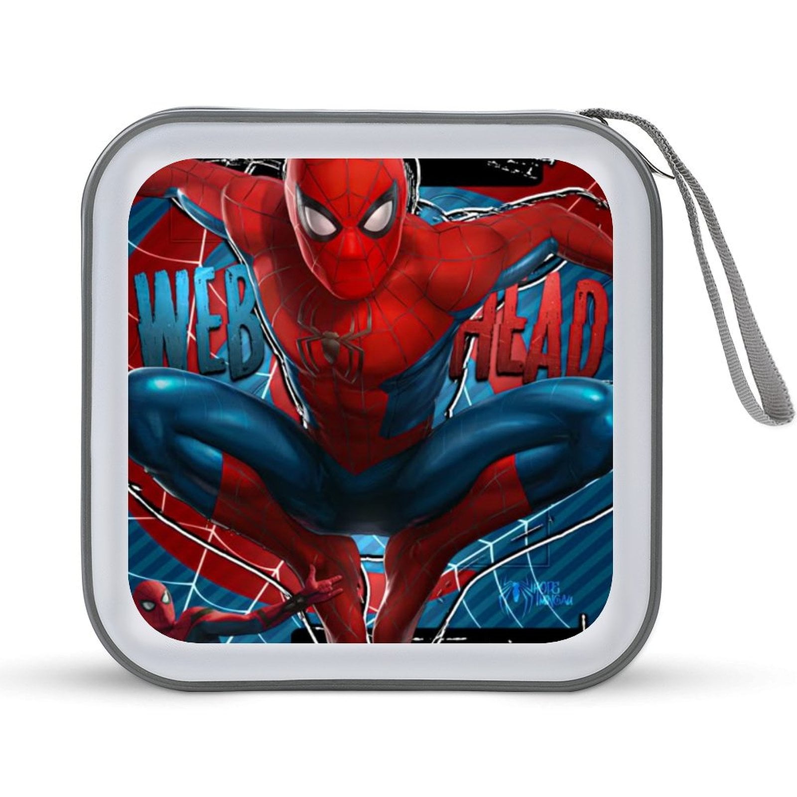 Spider-Man CD Case, 40 Capacity VCD/DVD Case Holders Wallet Hard ...