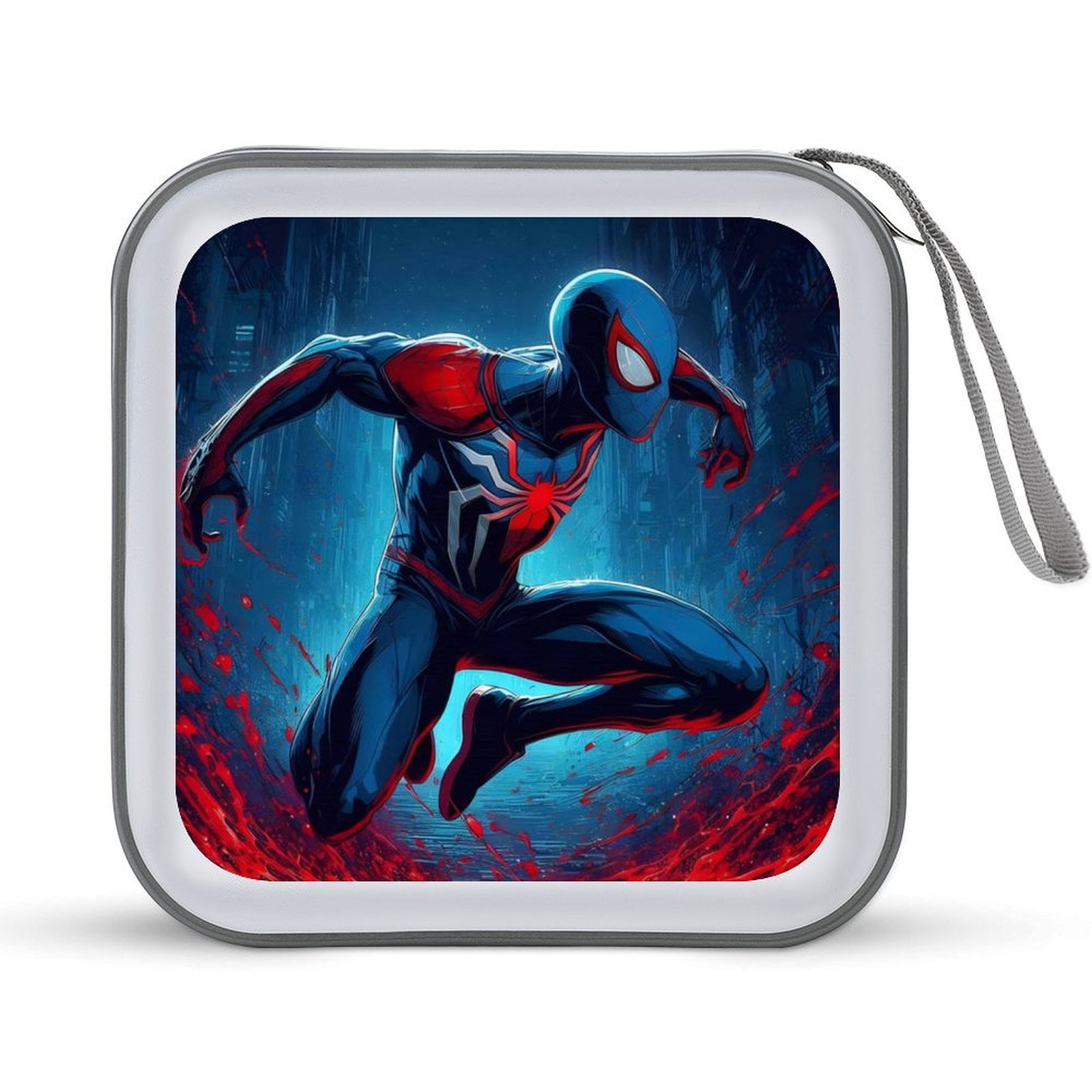 Spider-Man CD Case, 40 Capacity VCD/DVD Case Holders Wallet Hard ...