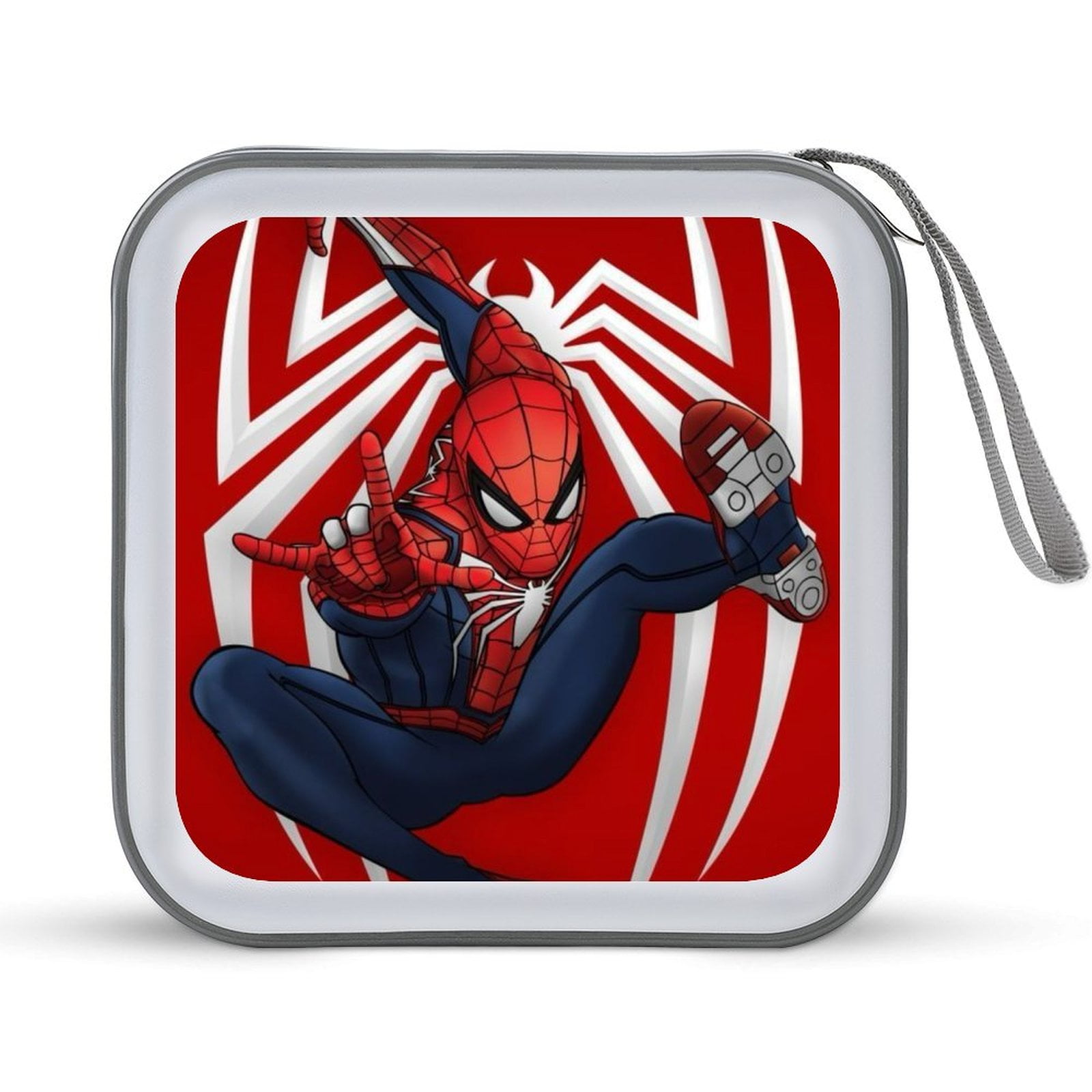 Spider-Man CD Case, 40 Capacity VCD/DVD Case Holders Wallet Hard ...
