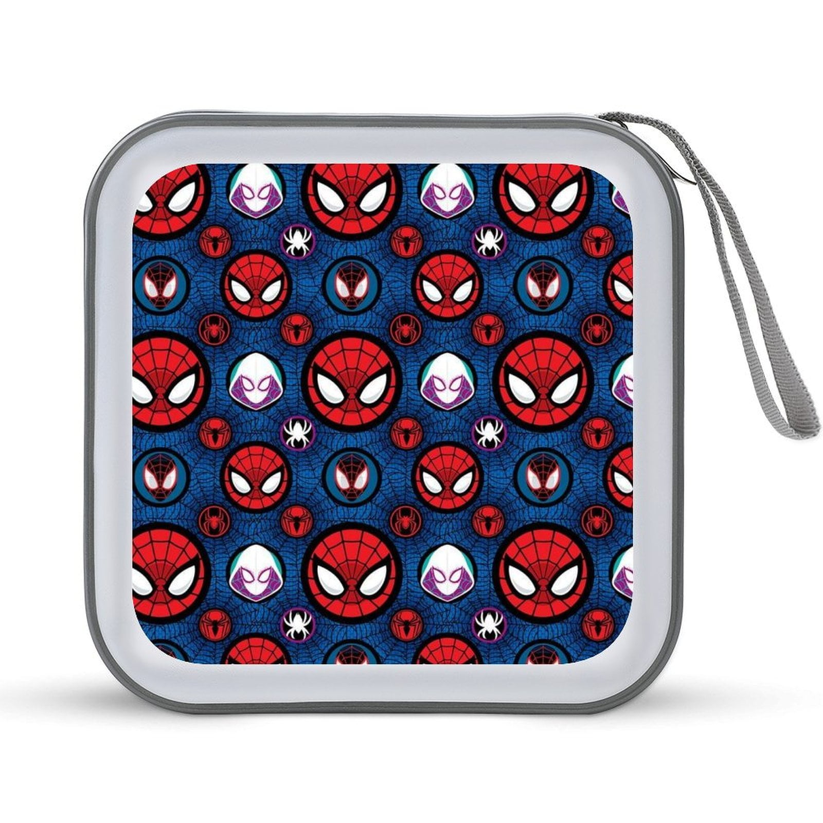 Spider-Man CD Case, 40 Capacity VCD/DVD Case Holders Wallet Hard ...