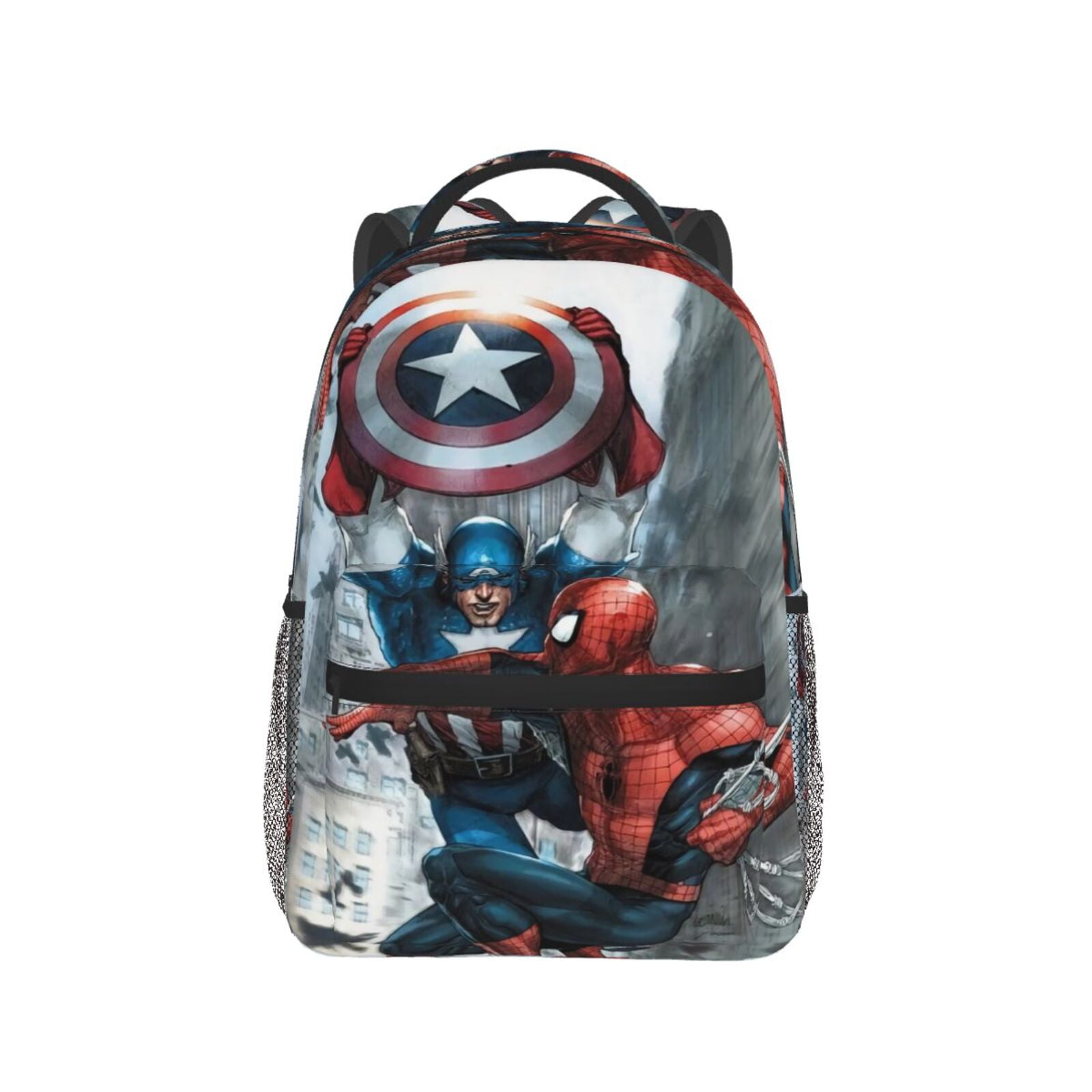 Spider-Man Capitan America Travel Backpack,Carry On Backpack Personal ...