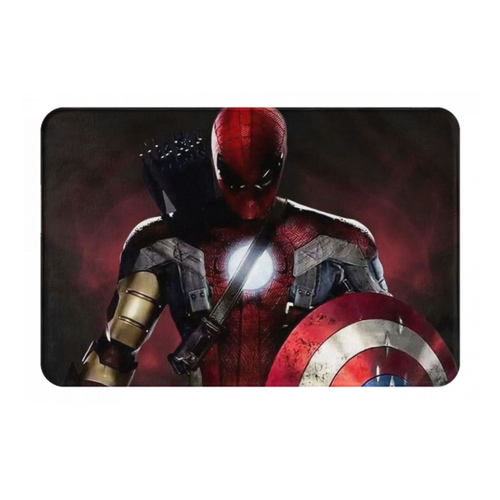 Spider Man Captain-America Bathroom Rugs Mat 24x16,Extra Soft and ...