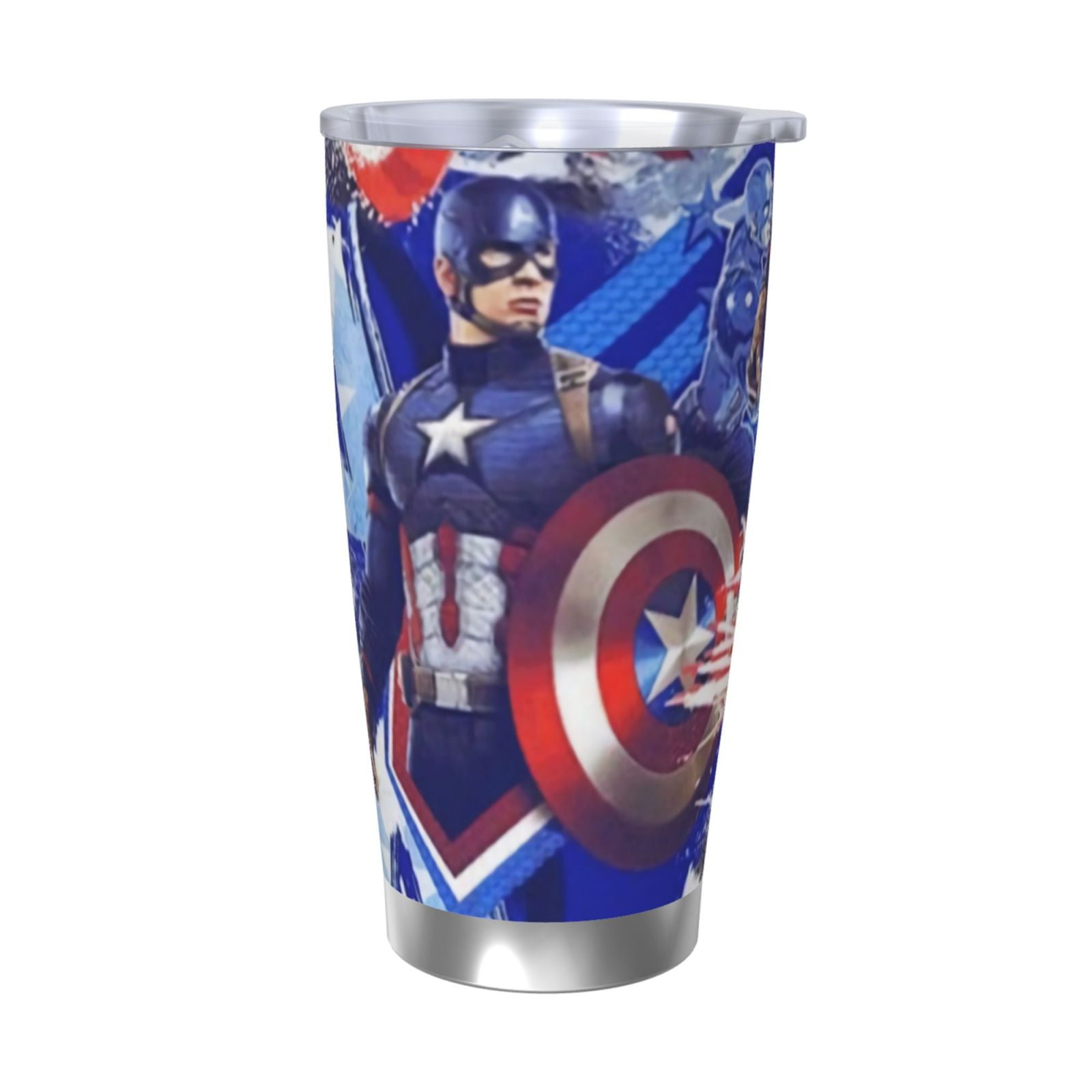 Spider-Man Captain America Water Bottle 20oz,Spider-Man Captain America ...