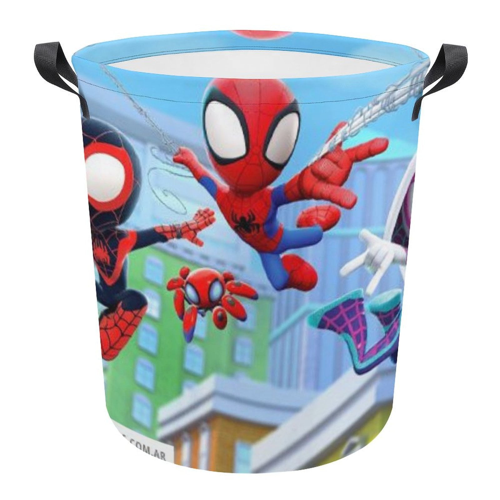 Spider Man Cartoon Kid Boys Girls Laundry Hamper,Waterproof Storage Bin ...