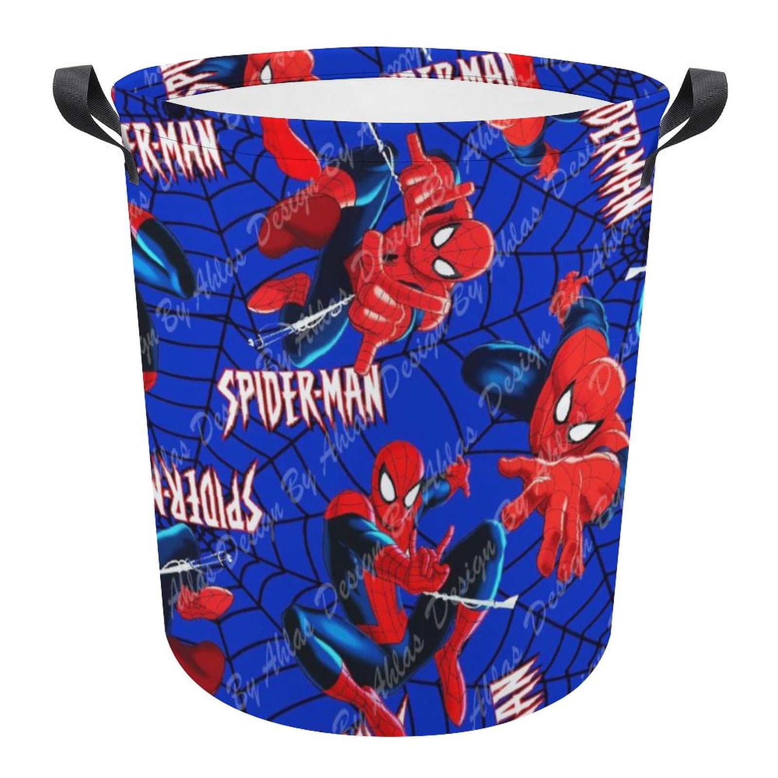 Spider Man Cartoon Kid Boys Girls Laundry Hamper,Waterproof Storage Bin ...
