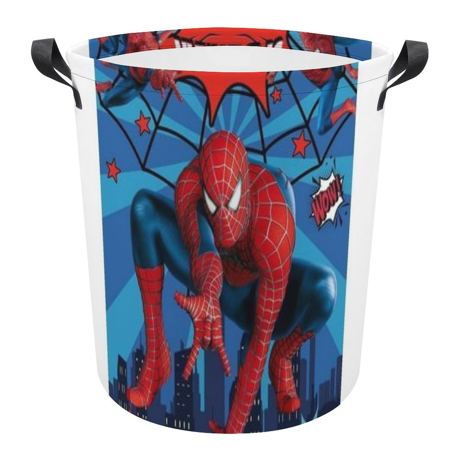 Spider Man Cartoon Kid Boys Girls Laundry Hamper,Waterproof Storage Bin ...