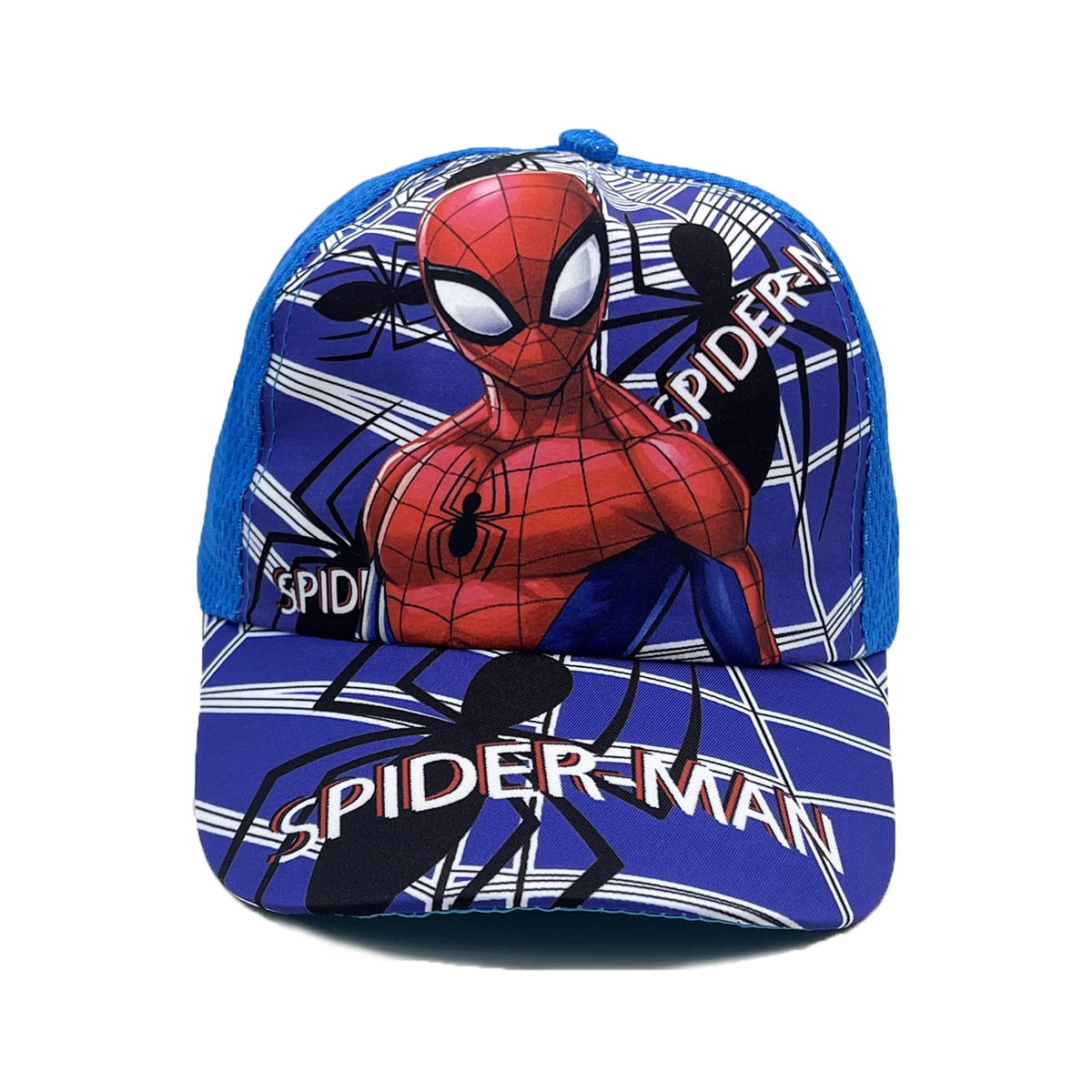 Spider-Man Cartoon Peripheral Print Baseball Cap Wide Brim Spring ...