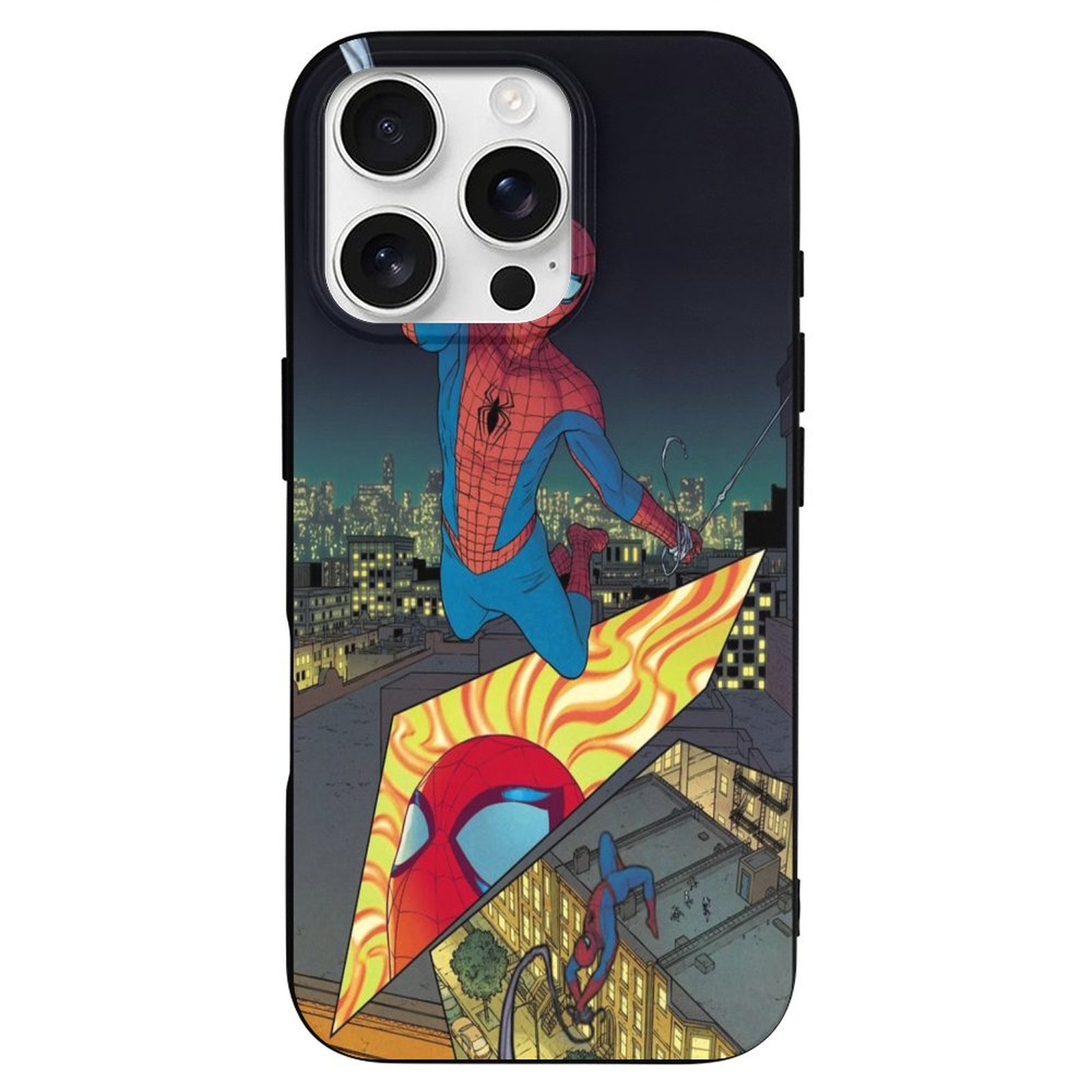 Spider Man Cases for iPhone 16 Pro Anime Durable TPU - Walmart.com