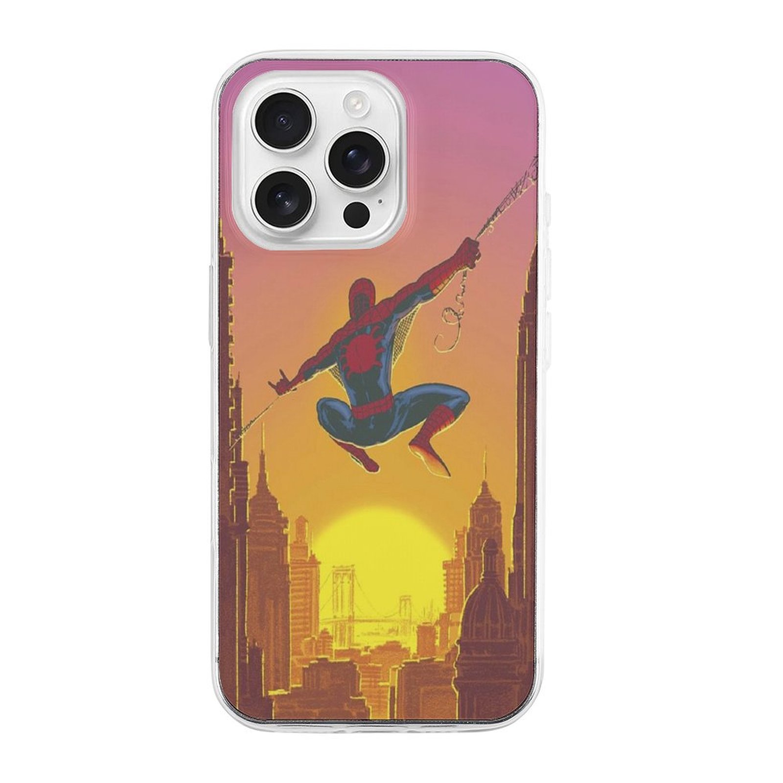 Spider Man Cases for iPhone 16 Pro Anime Durable TPU - Walmart.com