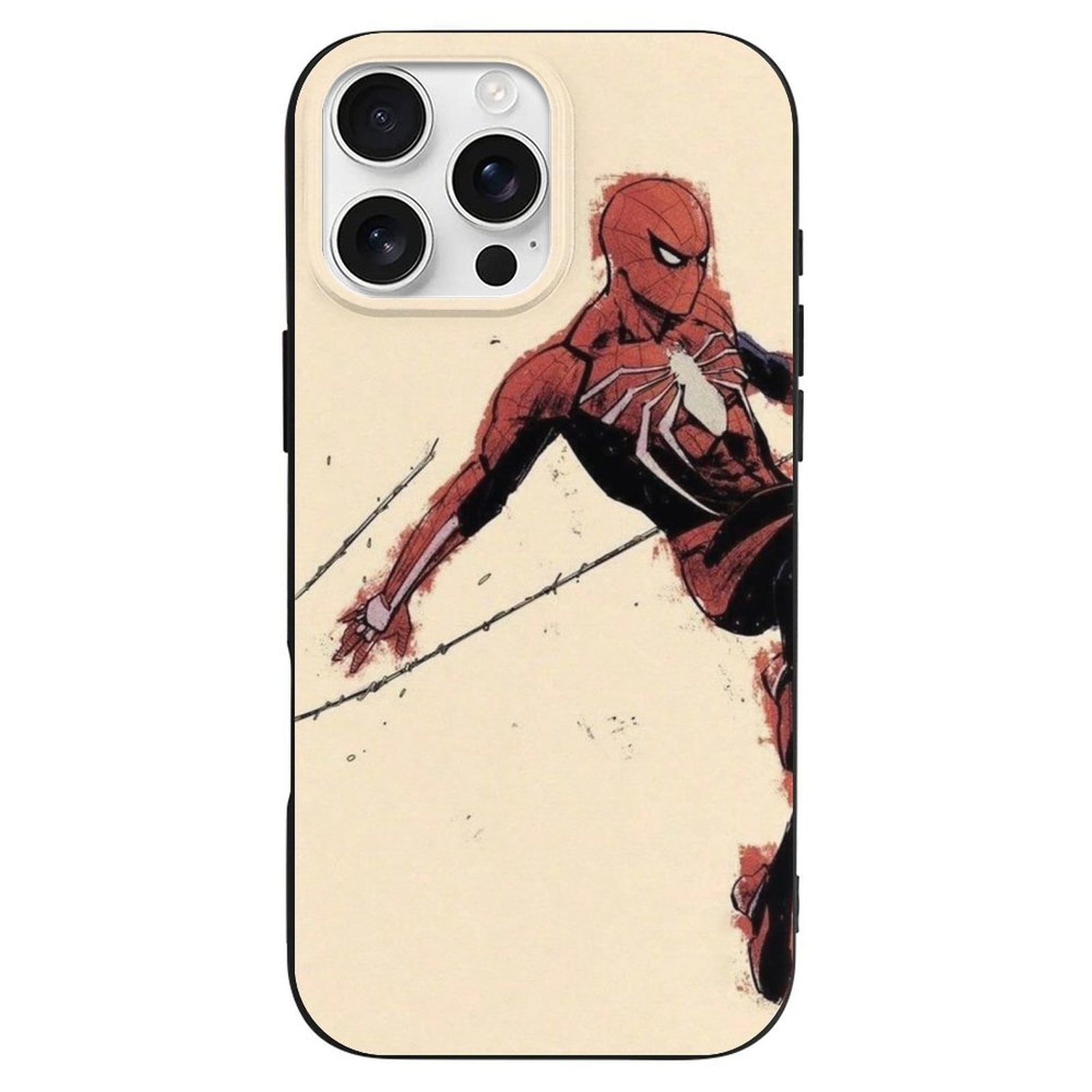 Spider Man Cases for iPhone 16 Pro Max Anime Durable TPU - Walmart.com