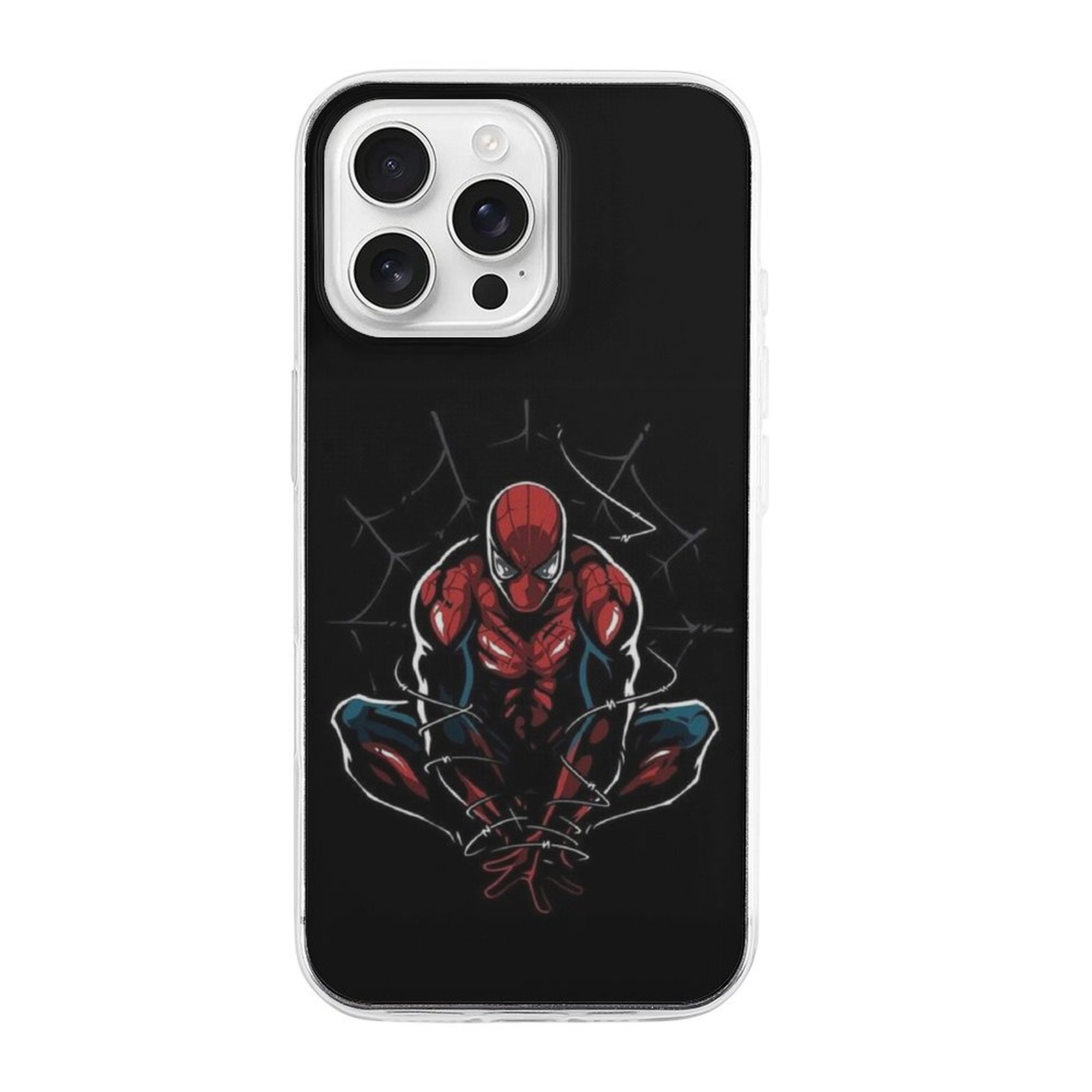 Spider Man Cases for iPhone 16 Pro Max Anime Durable TPU - Walmart.com