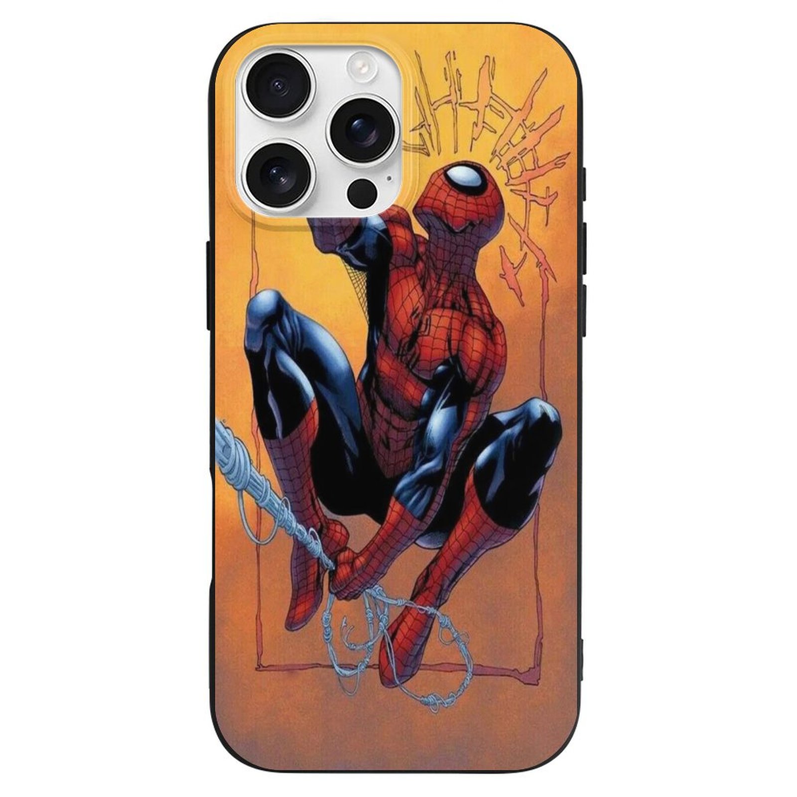 Spider Man Cases for iPhone 16 Pro Max Anime Durable TPU - Walmart.com