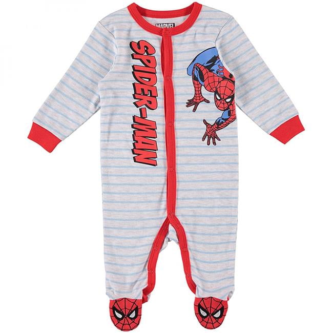 Spider-Man Character Wall Crawlin' Novelty Sleep and Play Footed ...
