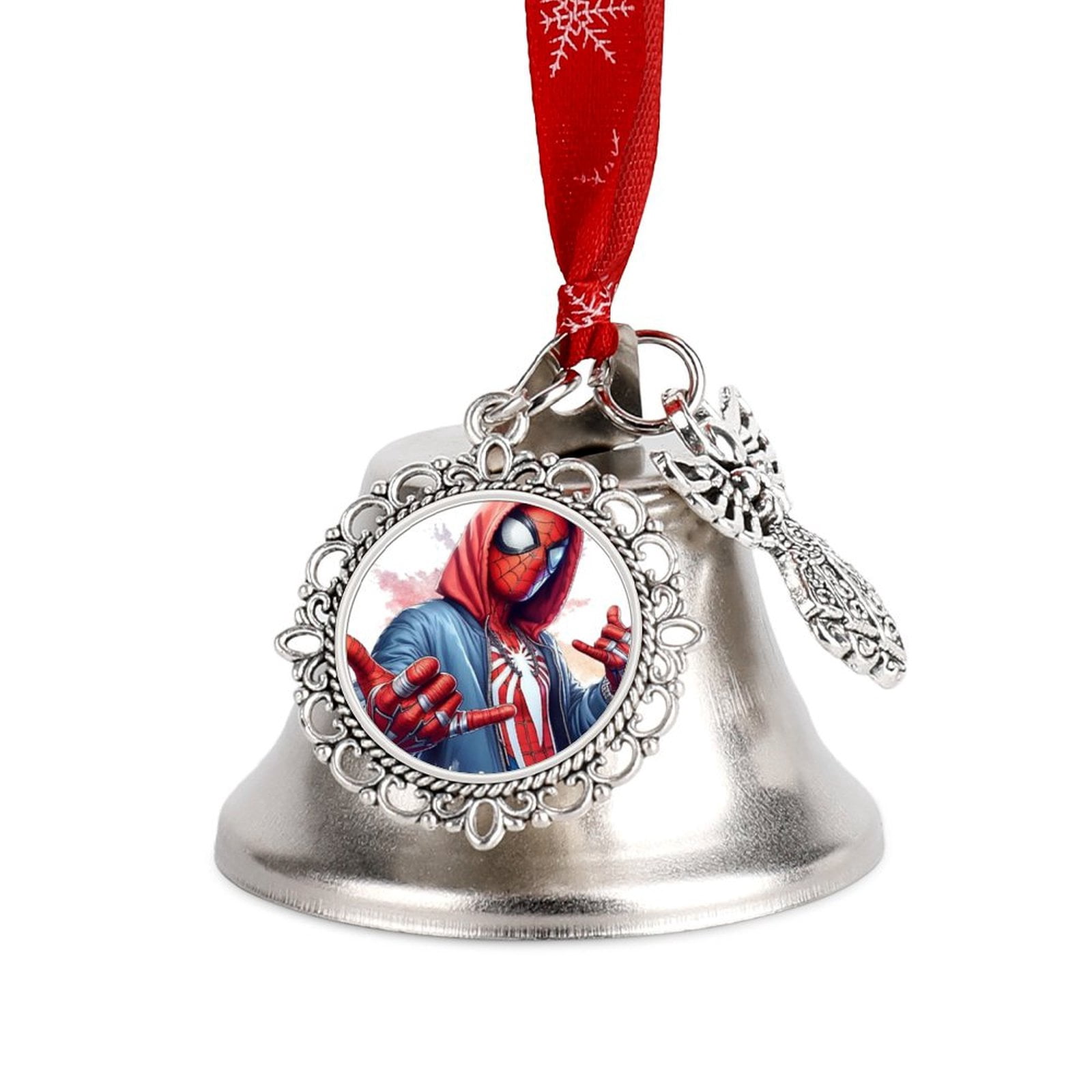Spider-Man Christmas Bells Charm Jingling Bell Christmas Decoration ...