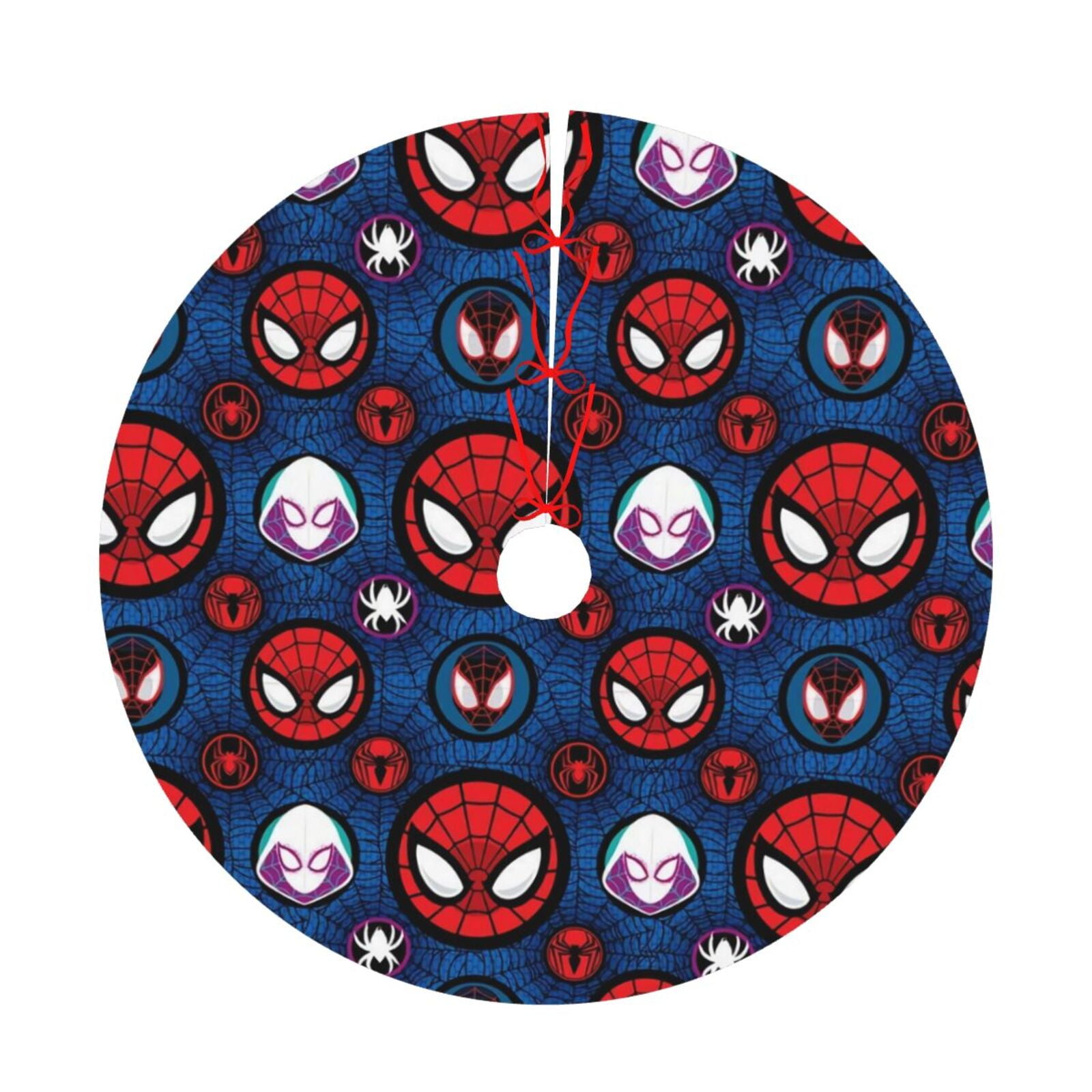 Spider-Man Christmas Tree Skirt 36 inch Tree Skirt Large Xmas Tree ...