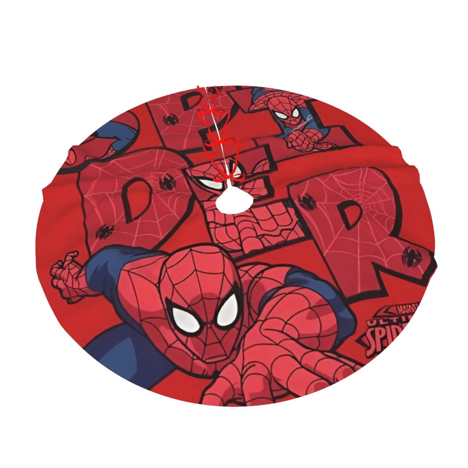 Spider-Man Christmas Tree Skirt,Spider-Man Tree Skirt,Soft and Funny ...