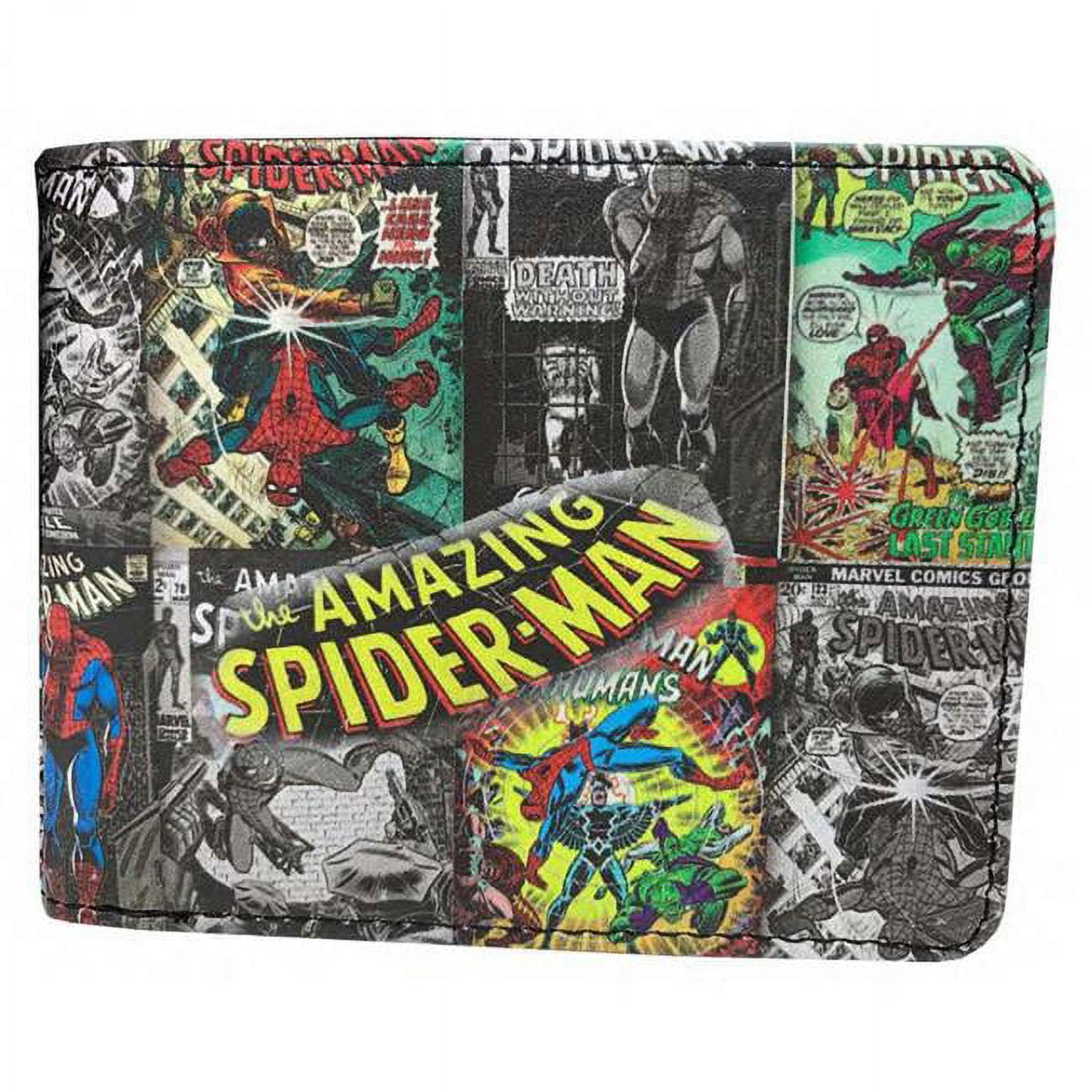 Spider-Man Classic Comic Book Covers Bifold Wallet - Walmart.com