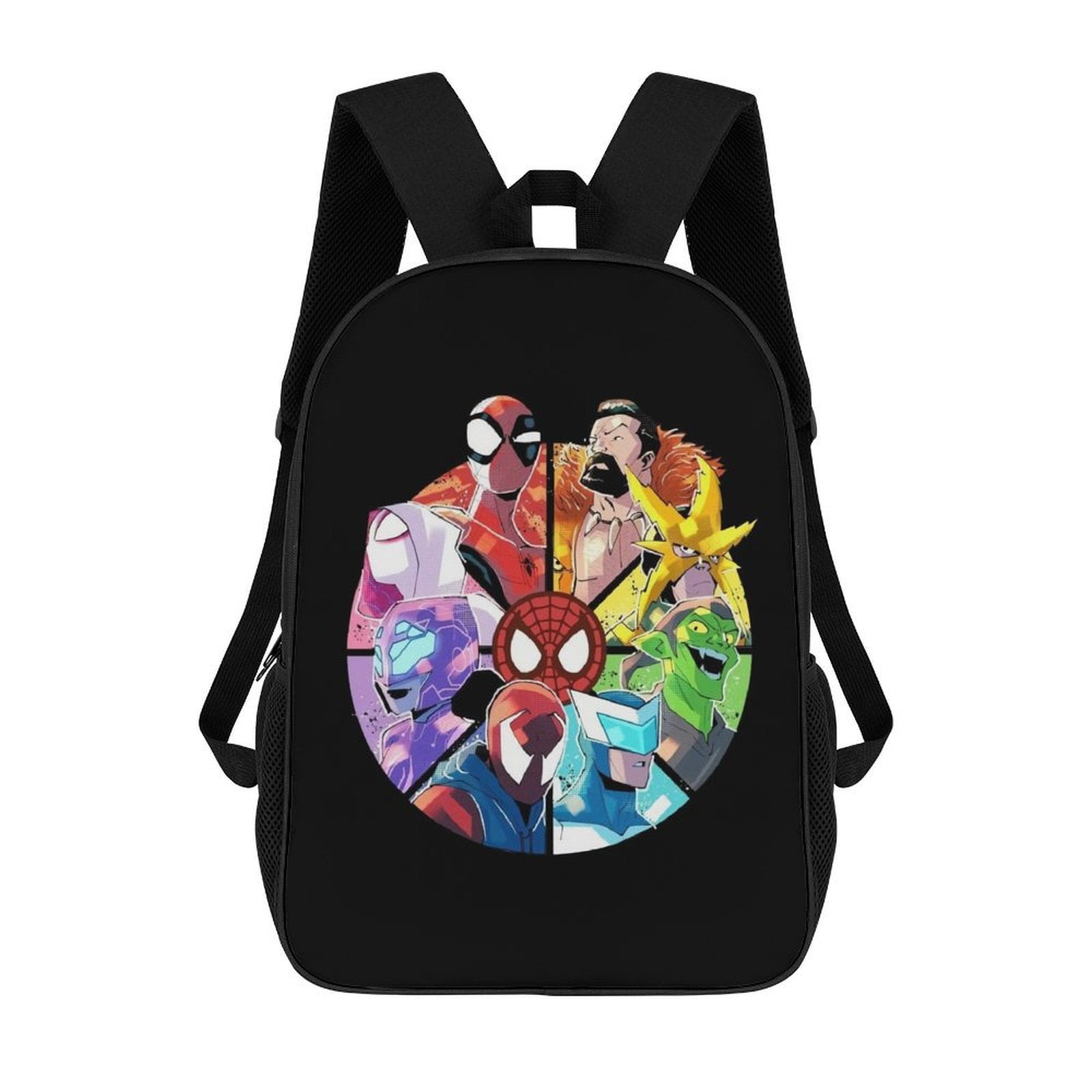 Spider Man Color Wheel Challenge Laptop Backpack,Travel Backpack For ...