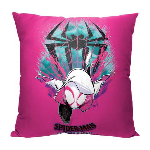 Spider-Man Colorful Explosion Marvel Kids Printed Throw Pillow, 18 x 18 ...